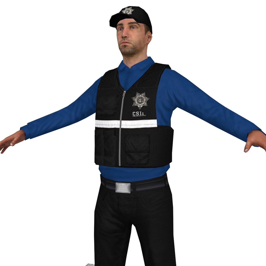 csi agent 3d model
