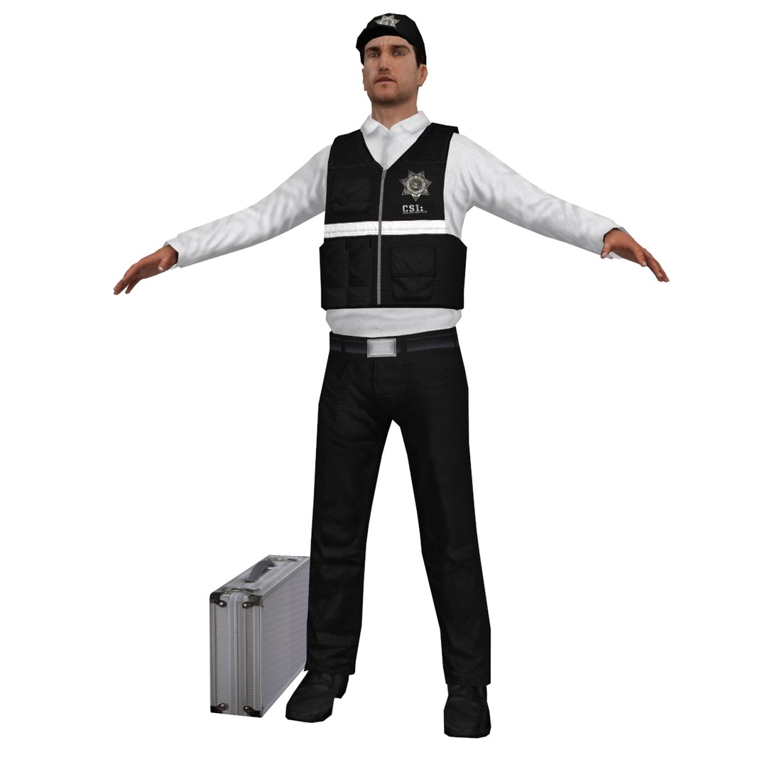 csi agent 3d model