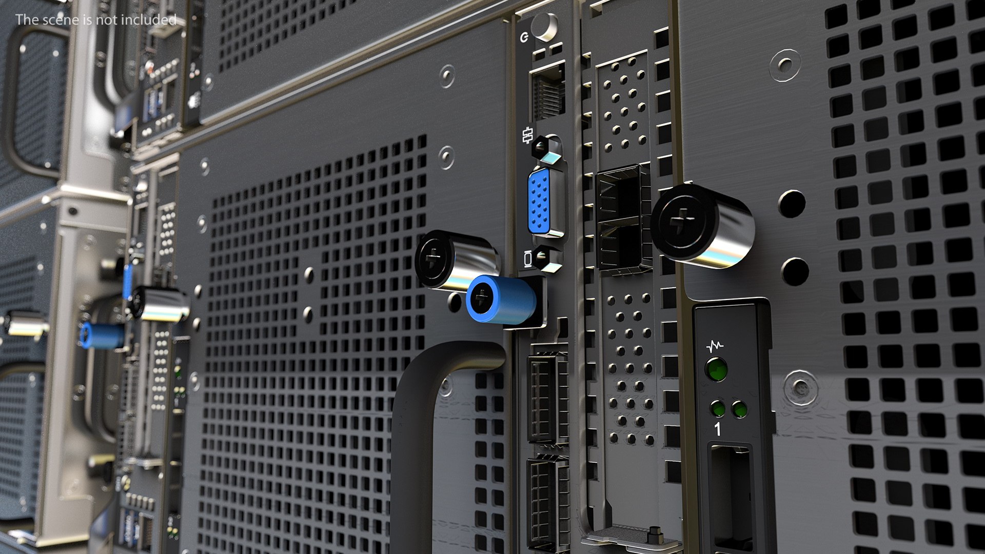 Hpe cloudline cl5200 server 3D model - TurboSquid 1465085