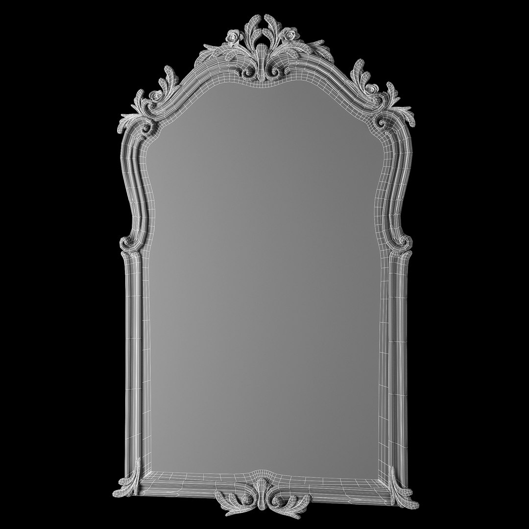 3D Model Tuscan Mirror - TurboSquid 1920716