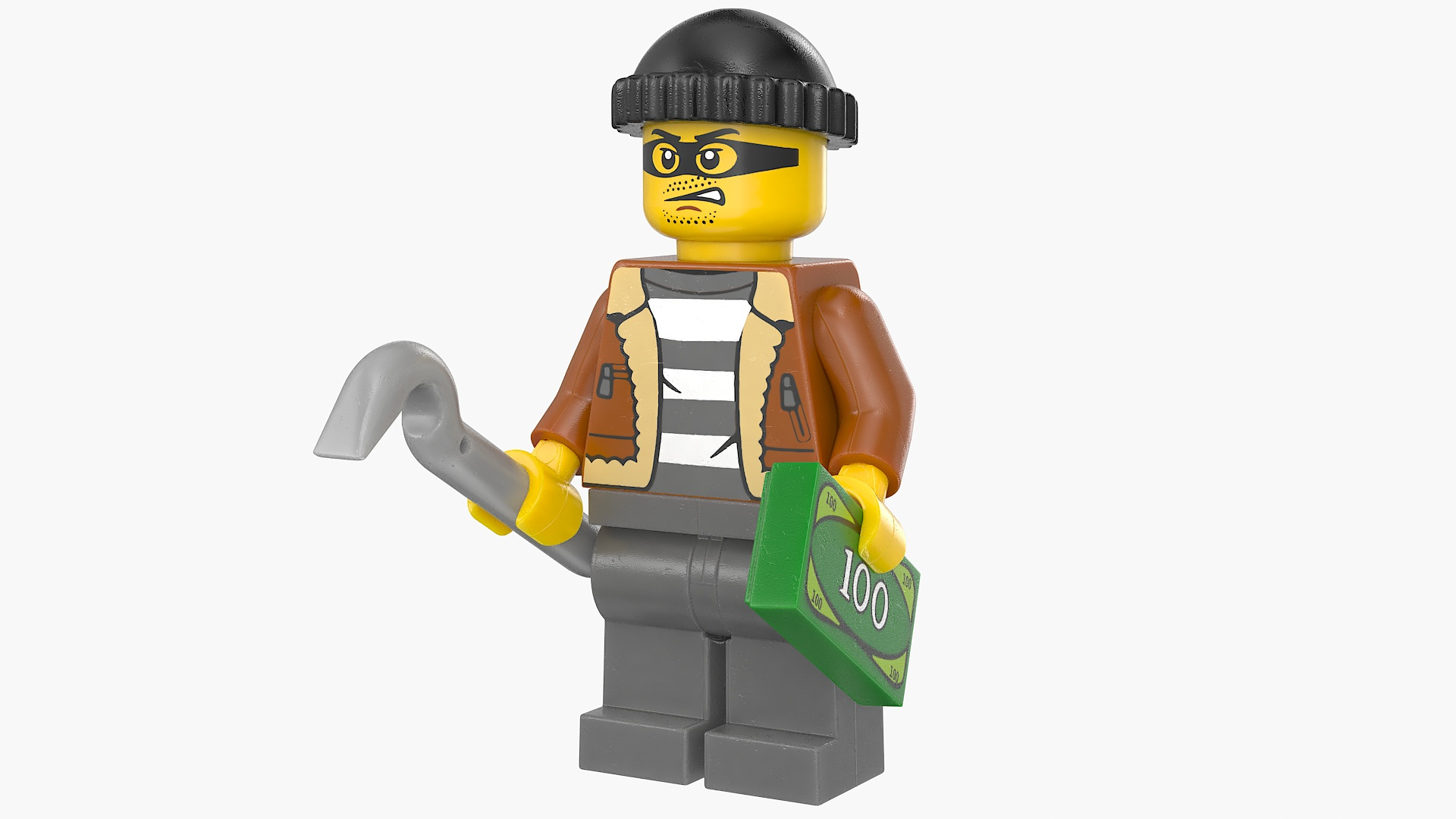 Lego Minifig Male And Female Crook Collection 3D - TurboSquid 2281008
