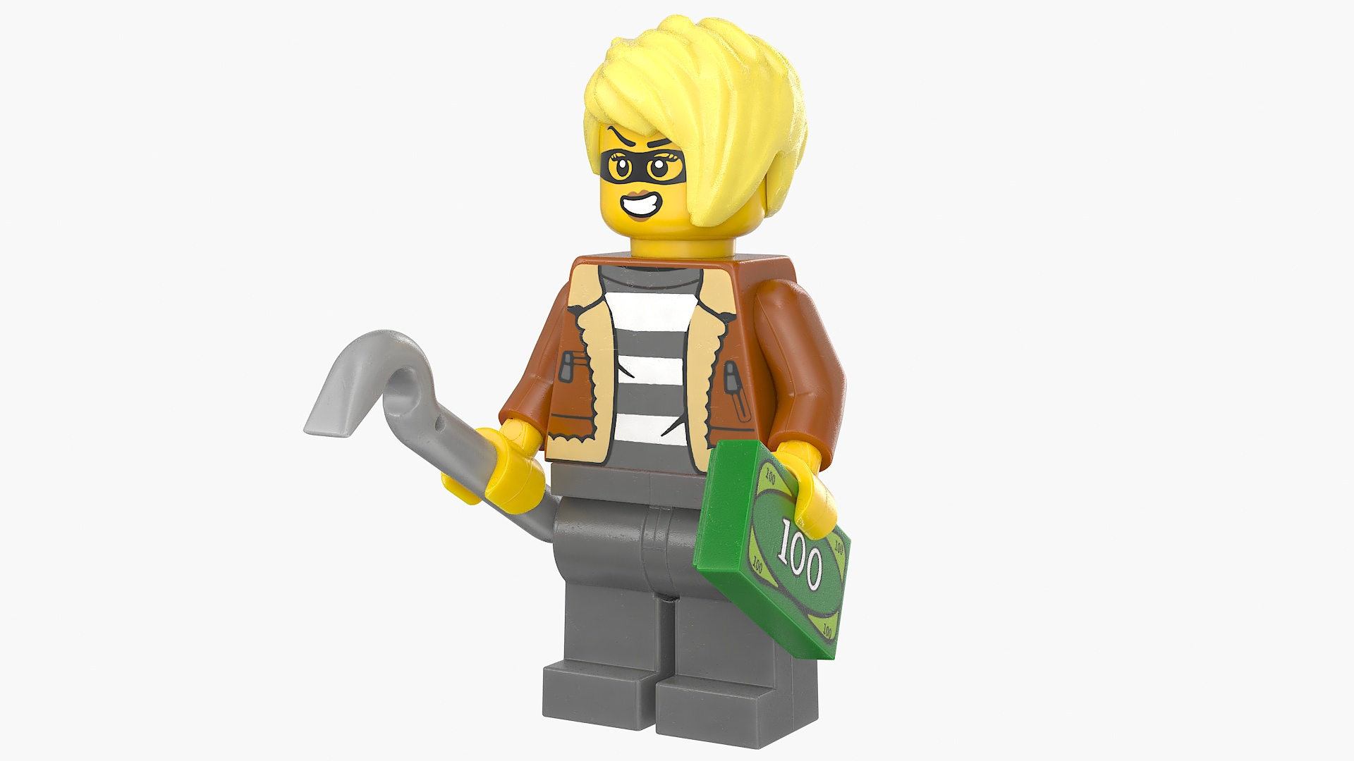 Lego Minifig Male And Female Crook Collection 3D - TurboSquid 2281008