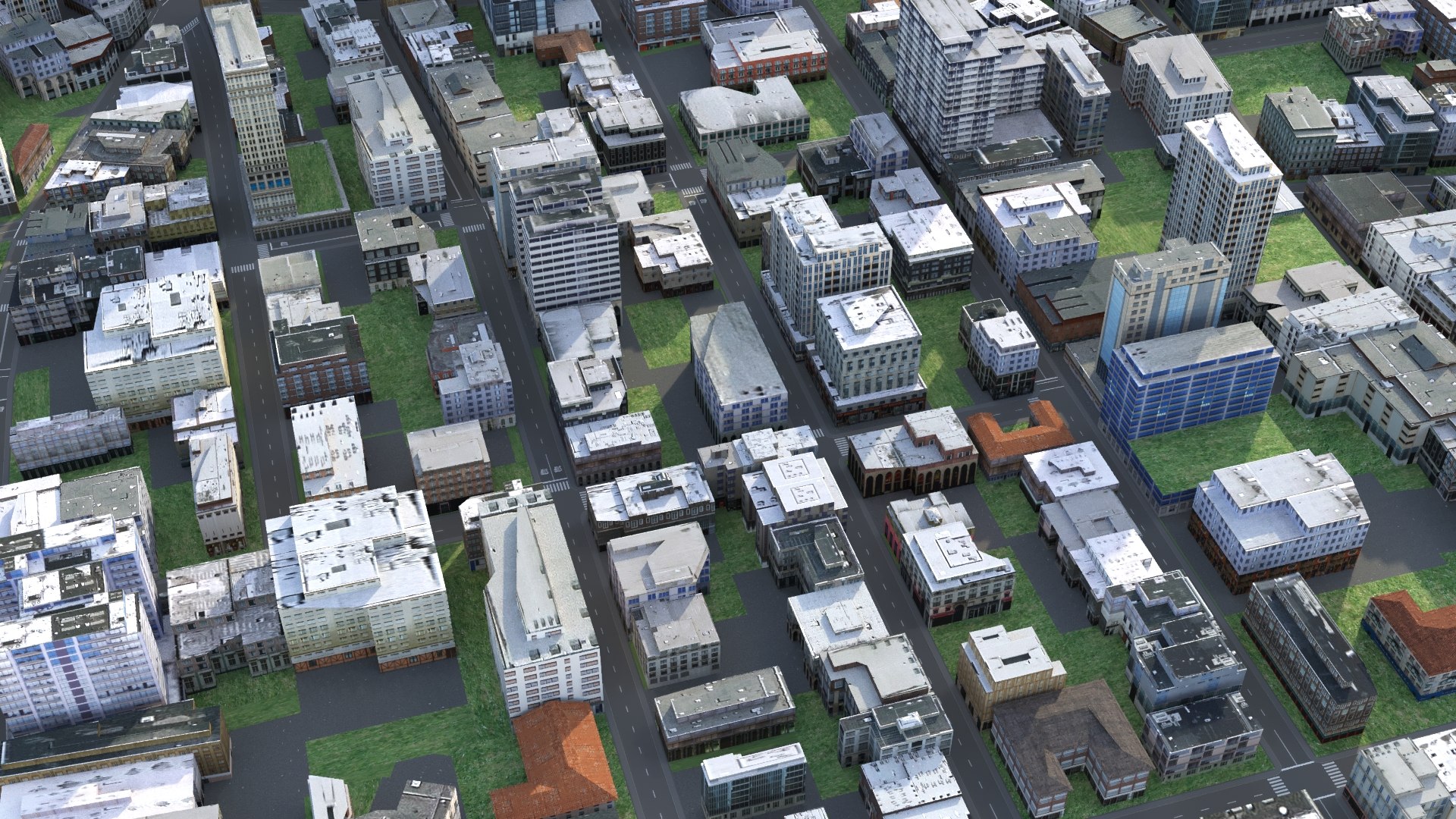 City 109 3D Model - TurboSquid 2249764