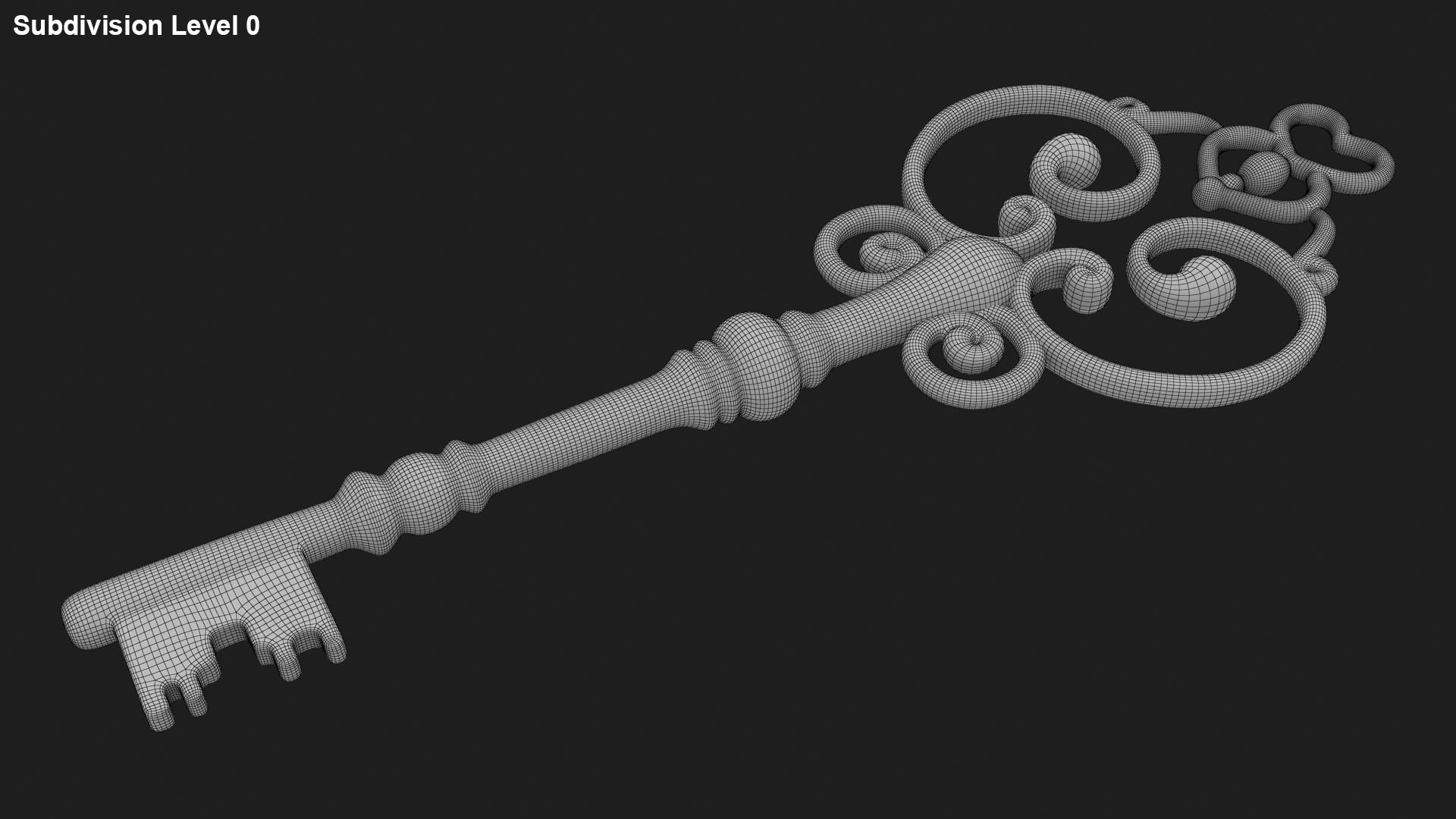 Skeleton Key 3D Model - TurboSquid 2235456