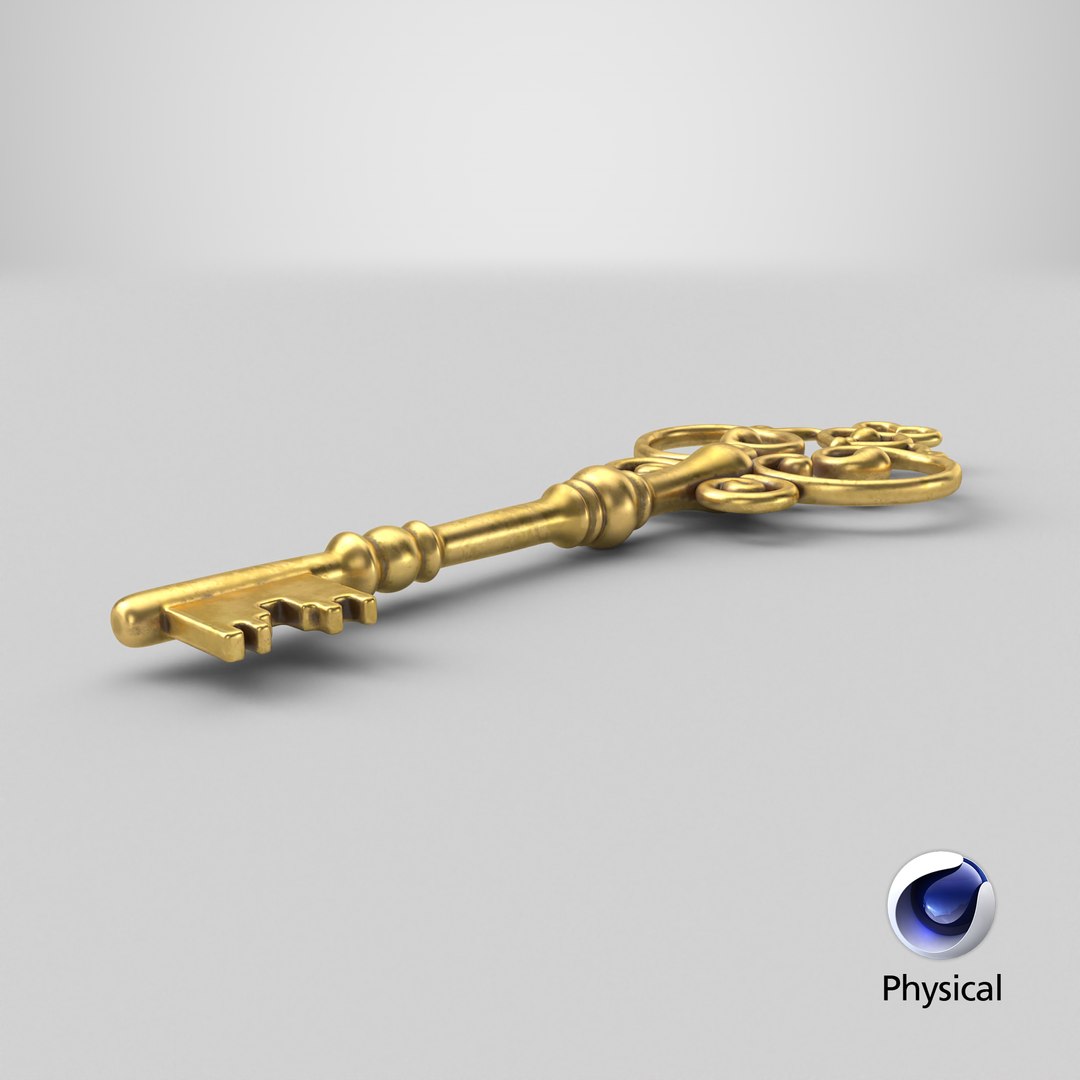 Skeleton Key 3D Model - TurboSquid 2235456