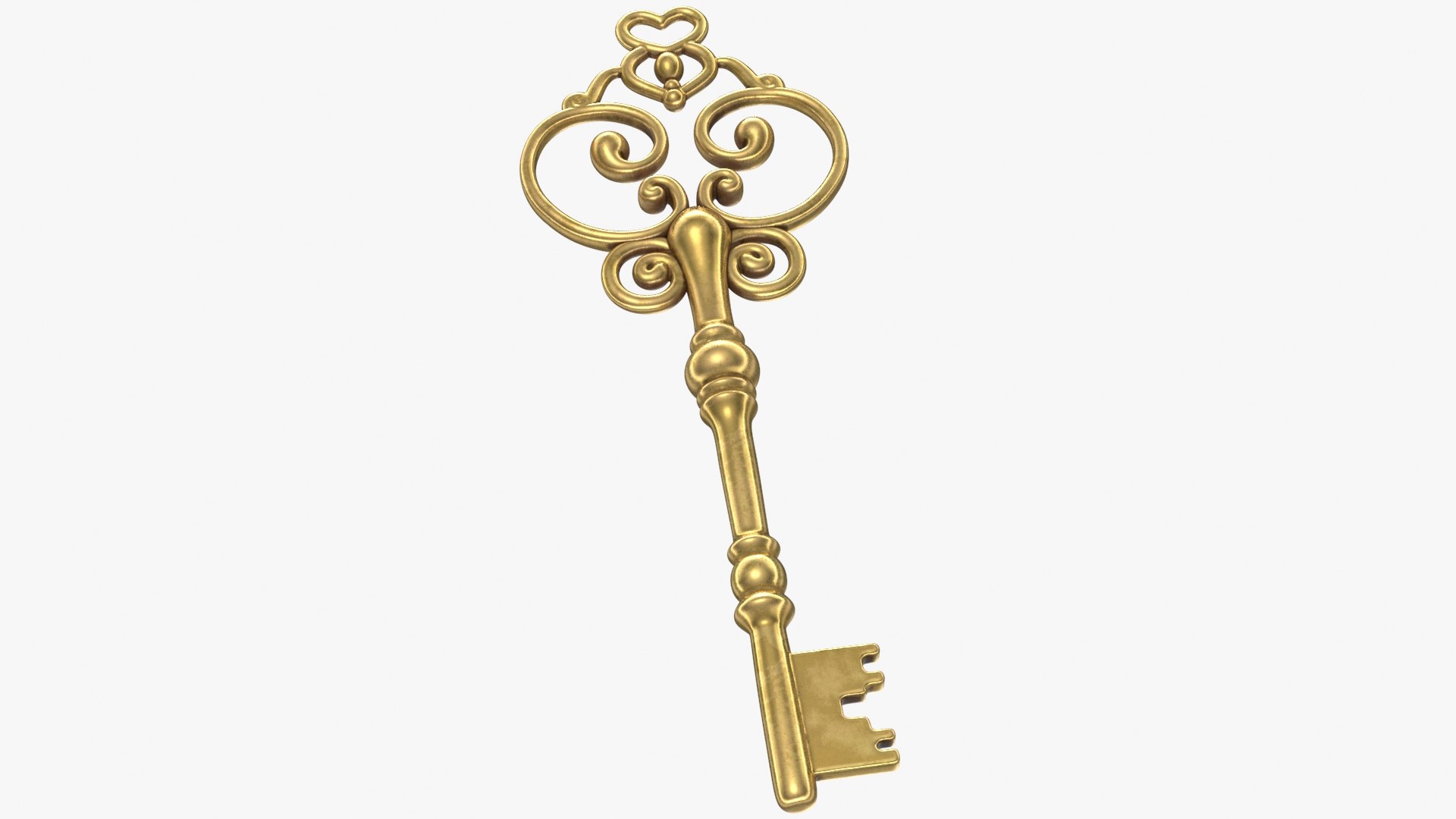 Skeleton Key 3D Model - TurboSquid 2235456