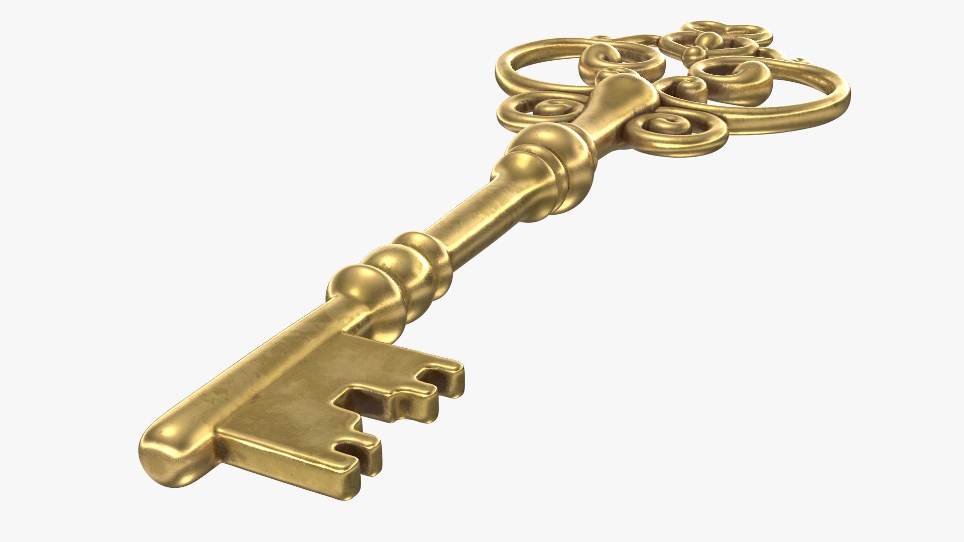 Skeleton Key 3D Model - TurboSquid 2235456