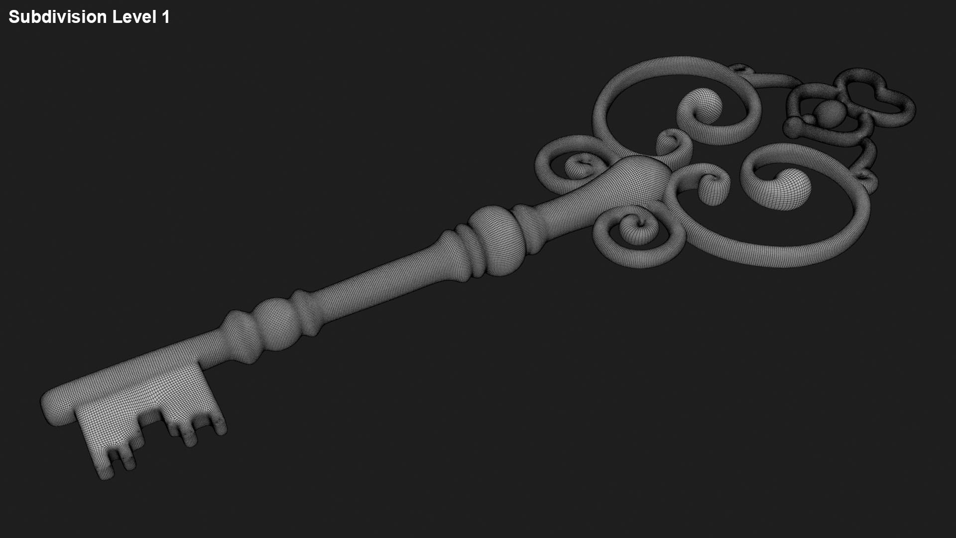 Skeleton Key 3D Model - TurboSquid 2235456