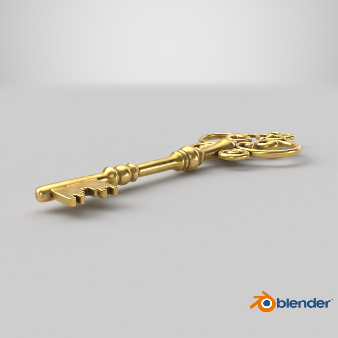 Skeleton Key 3D Model - TurboSquid 2235456