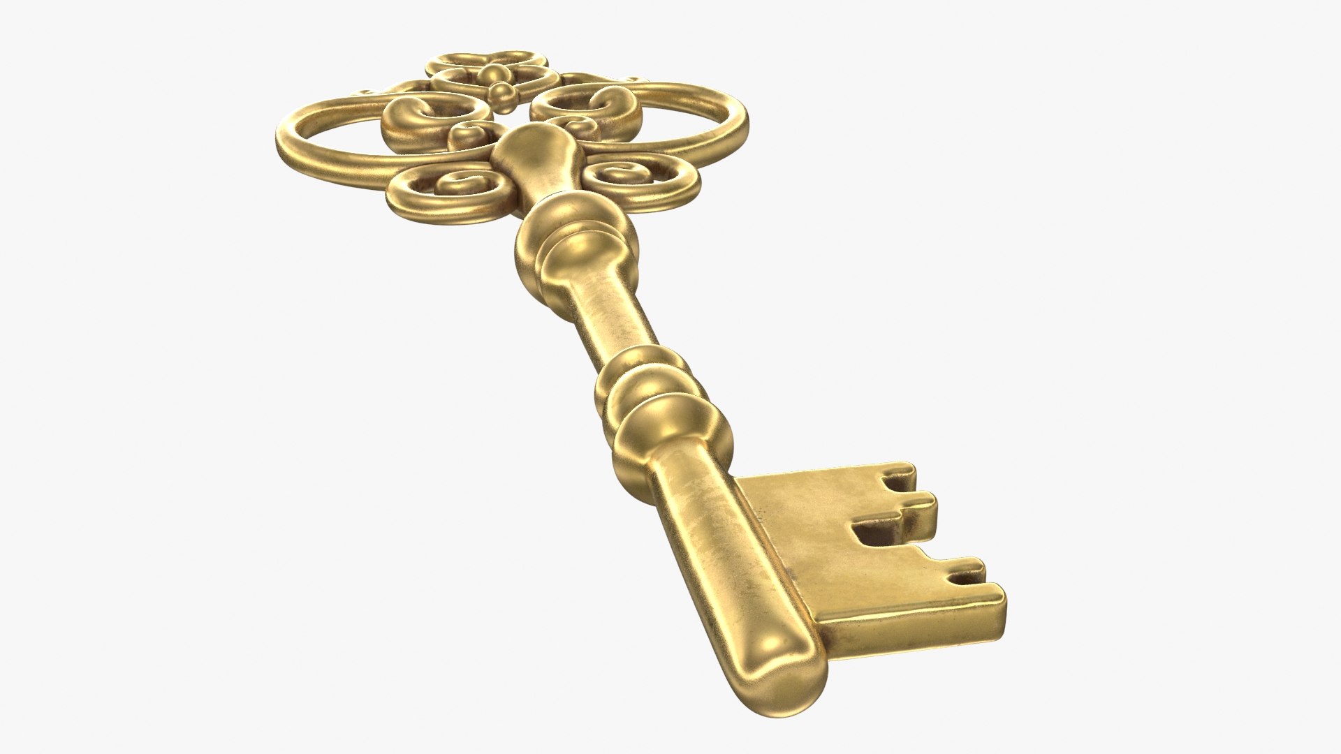 Skeleton Key 3D Model - TurboSquid 2235456