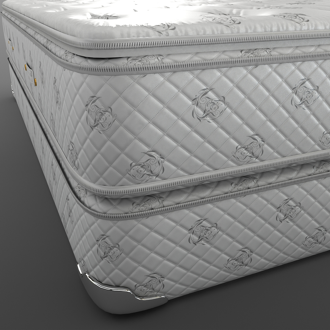 3d mattress bed model
