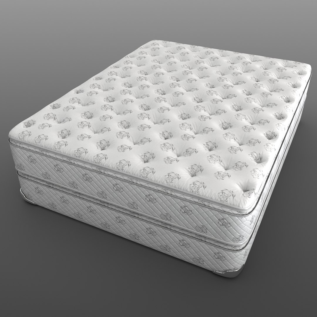 3d Mattress Bed Model