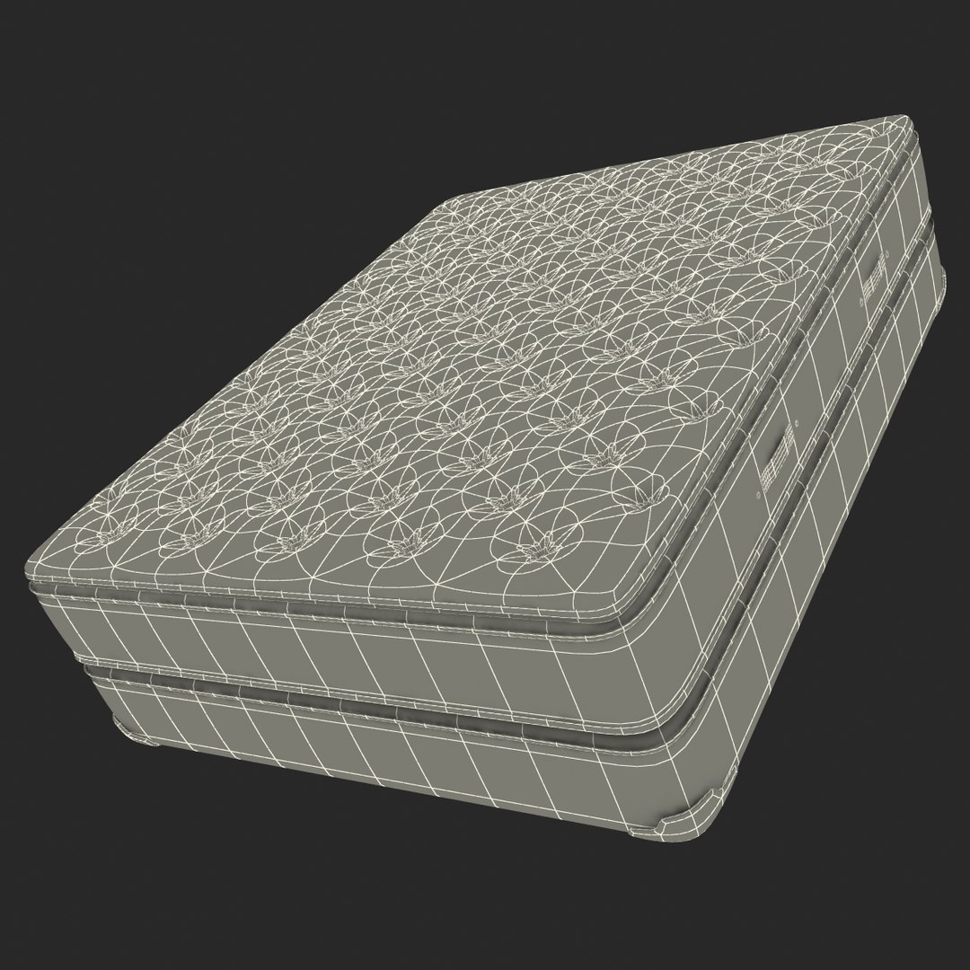 3d mattress bed model