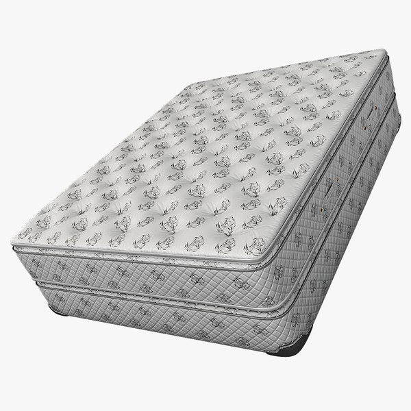 3d mattress bed model