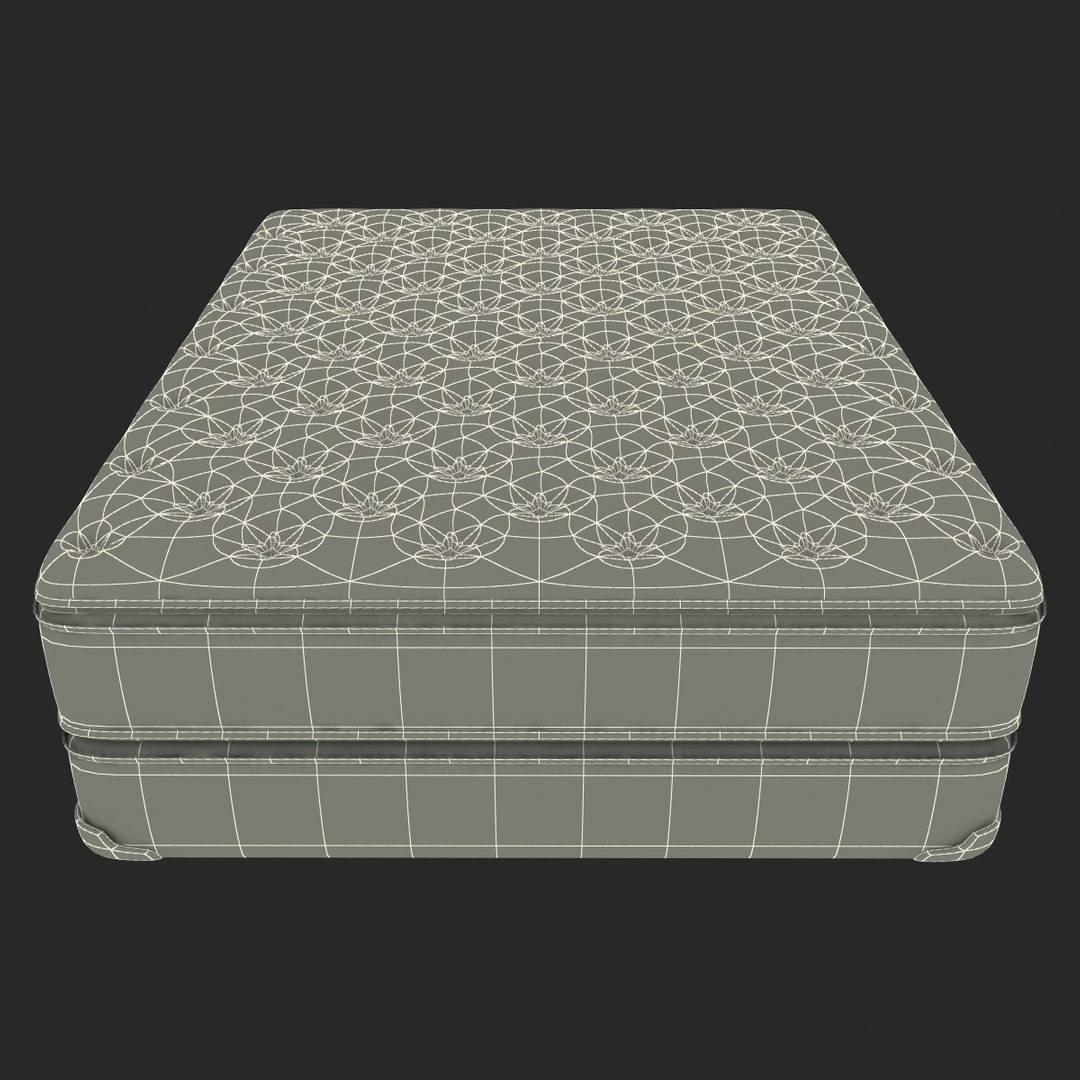 3d mattress bed model