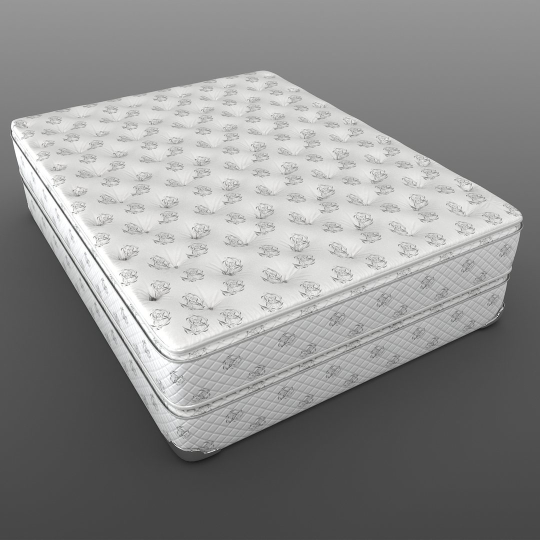 3d mattress bed model