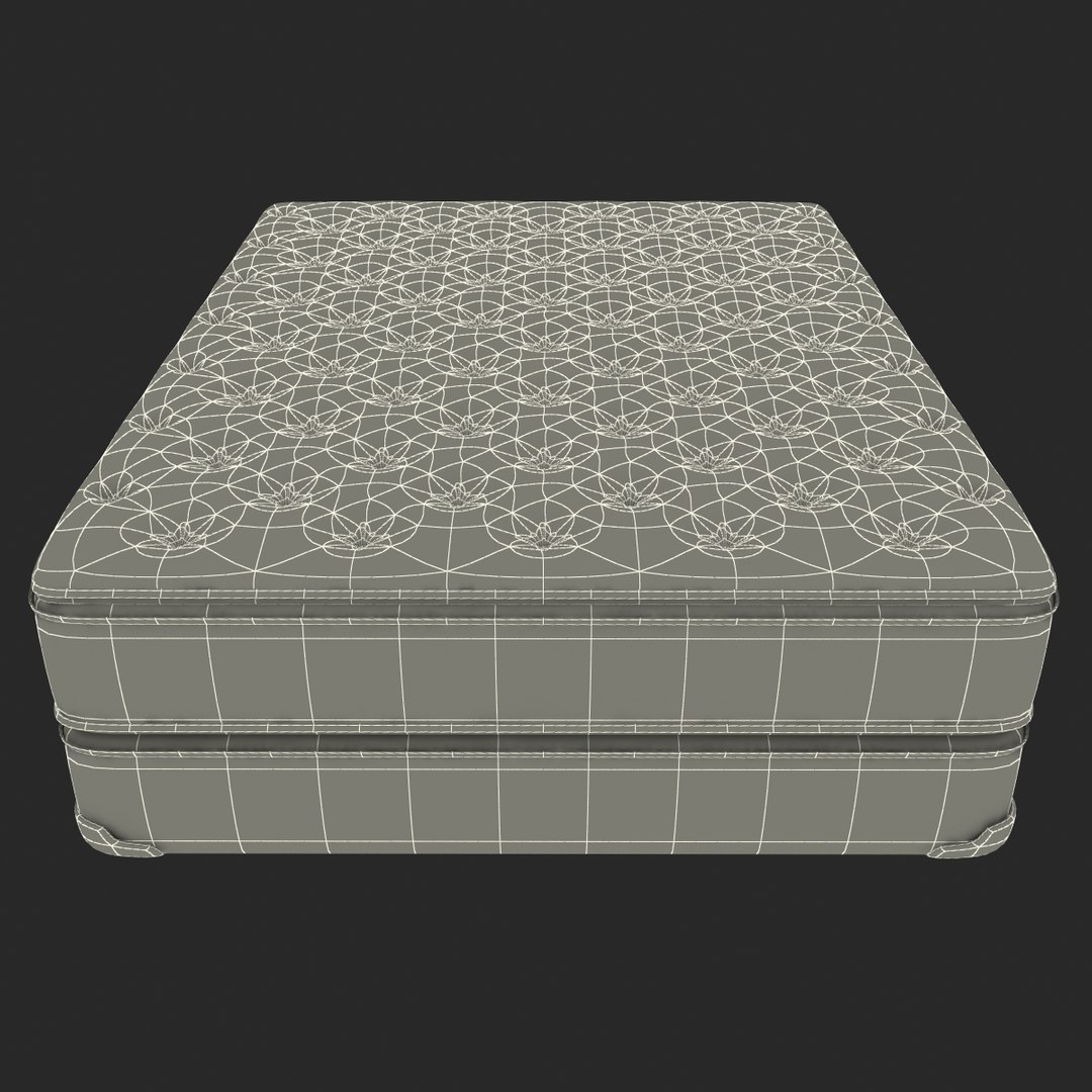 3d mattress bed model