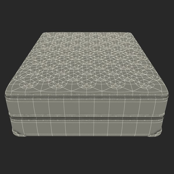 3d mattress bed model