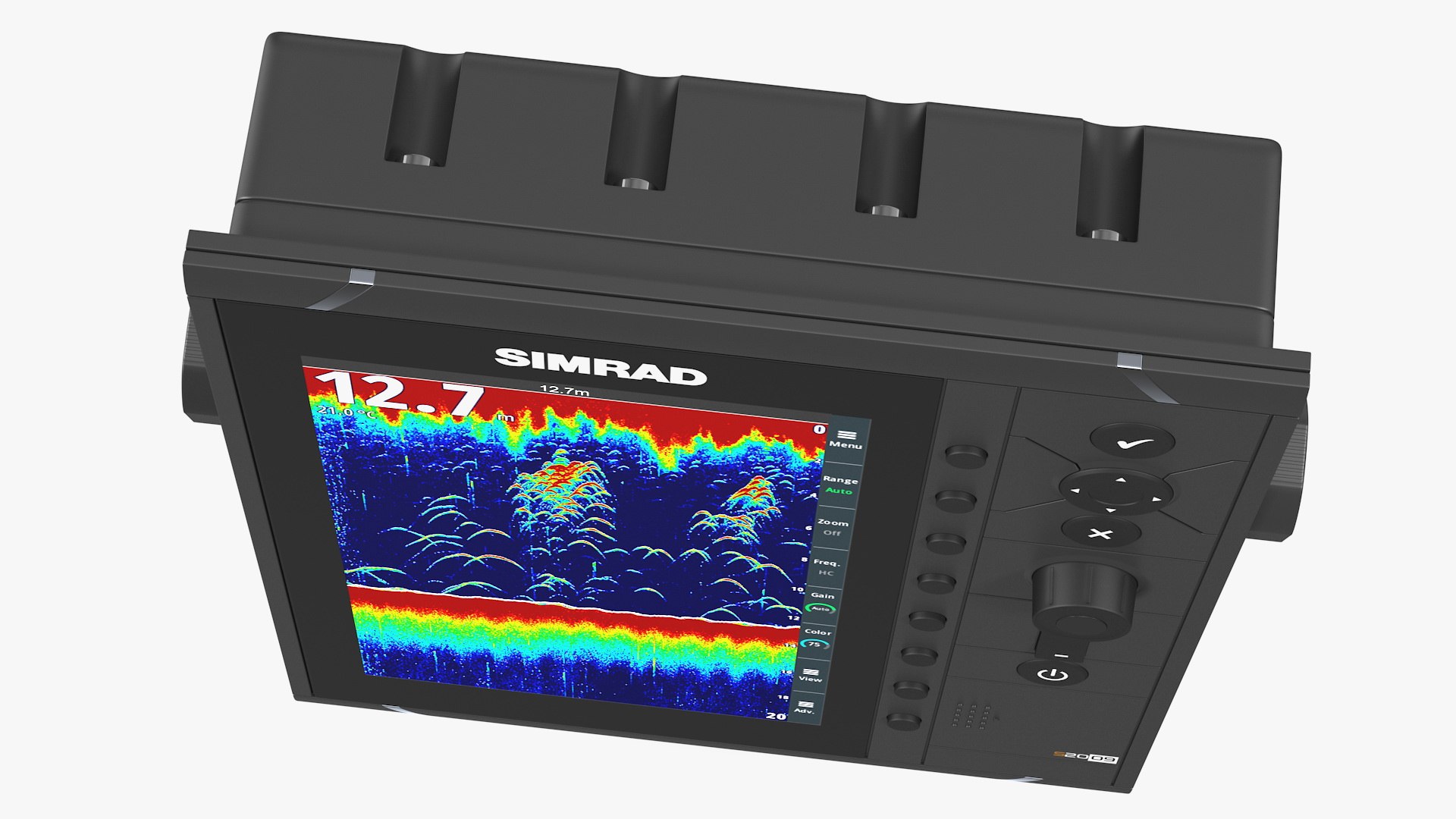 3D simrad s2009 fish finder model - TurboSquid 1632837