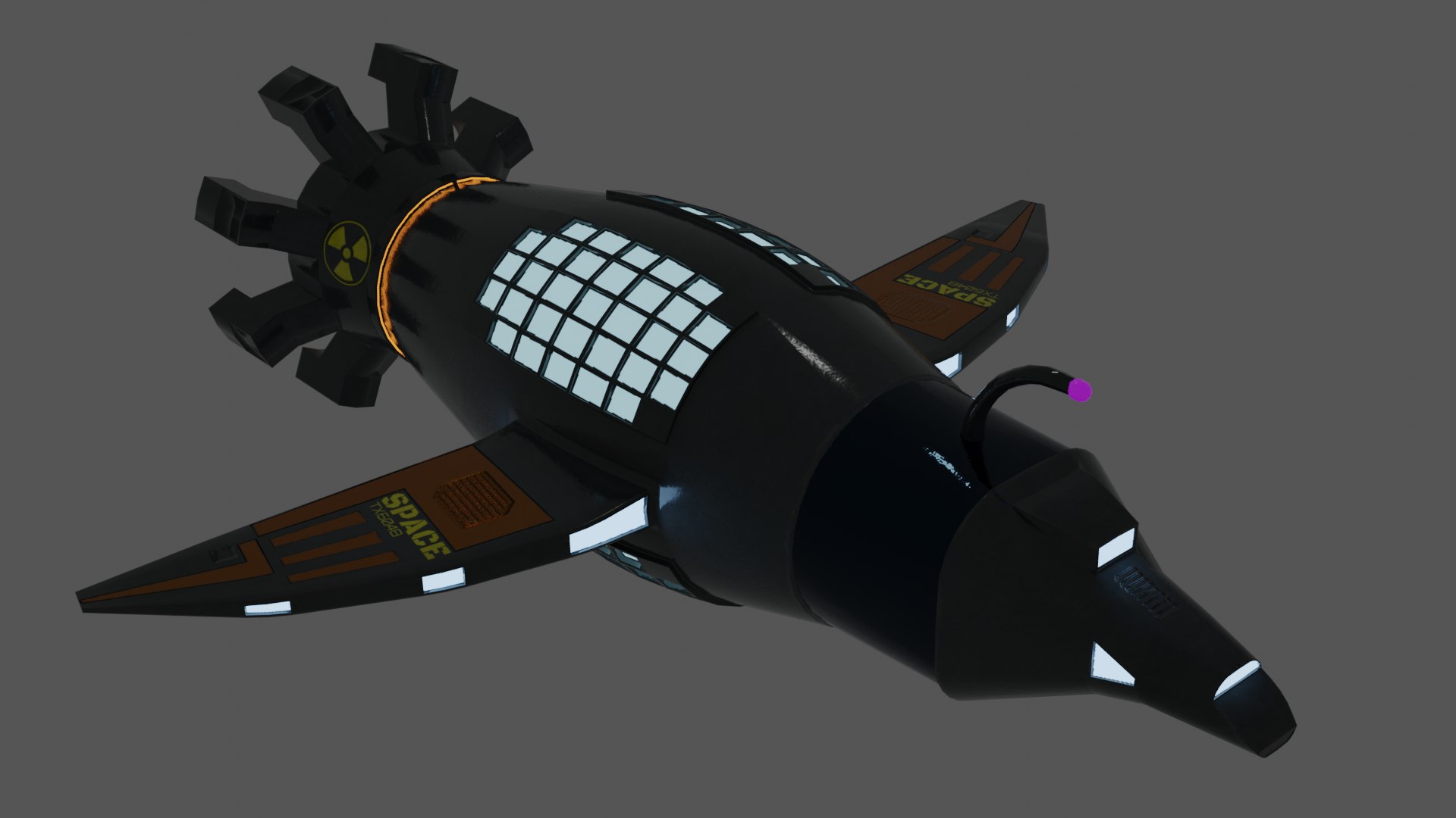 3D Space Ship Model - TurboSquid 1548871