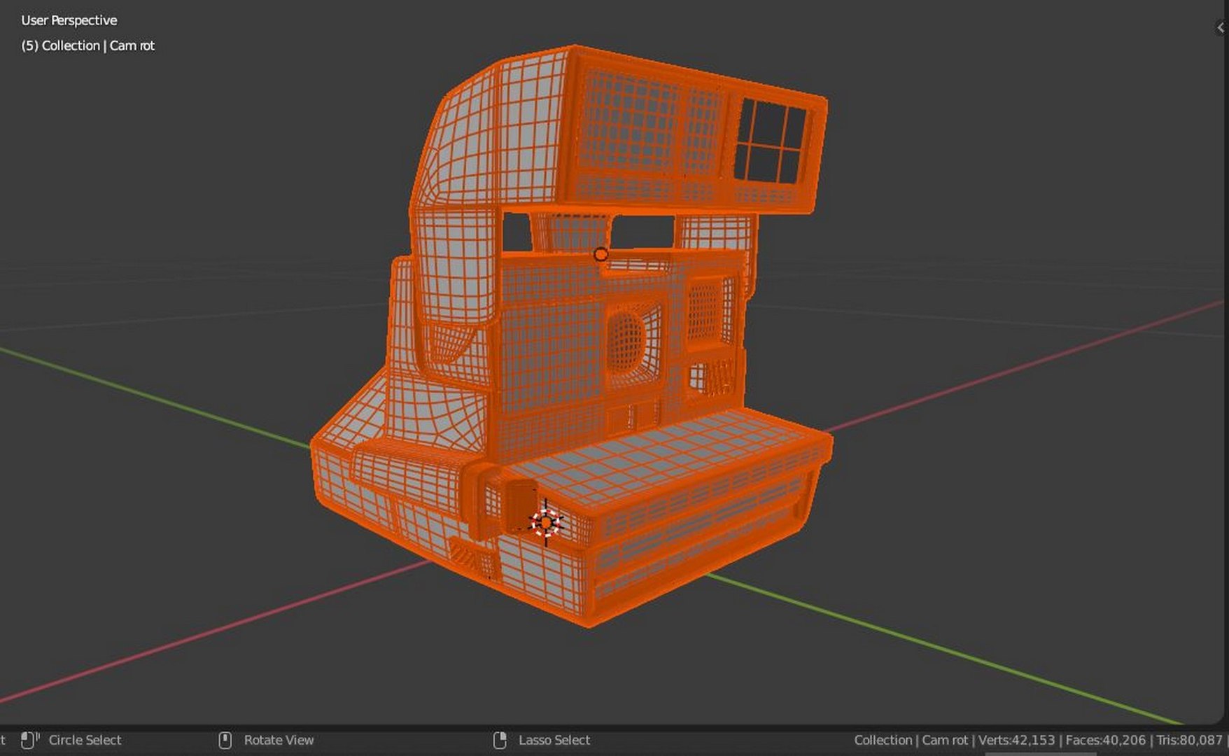 3D Antique Camera model in Blender model - TurboSquid 1996499