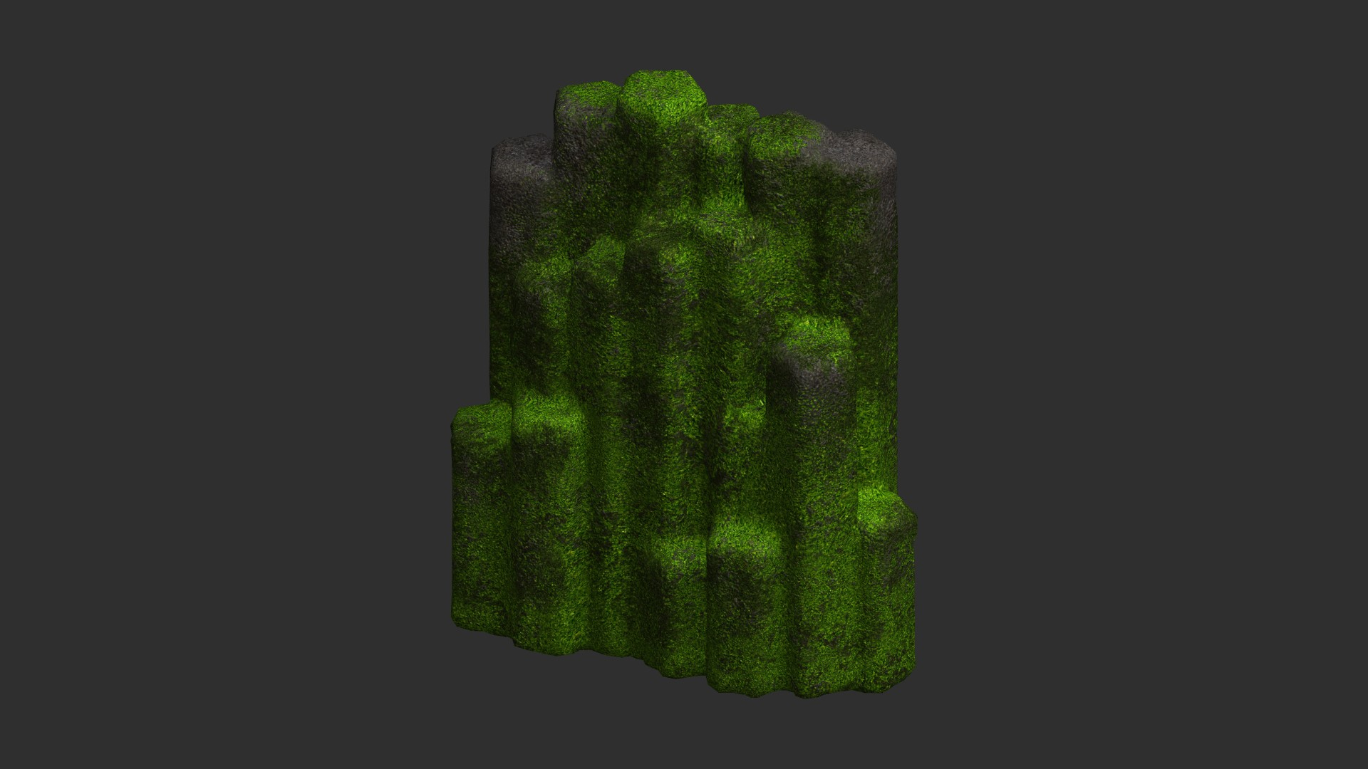 Cave Crystal 1 - Moss 2 3D Model - TurboSquid 2066031