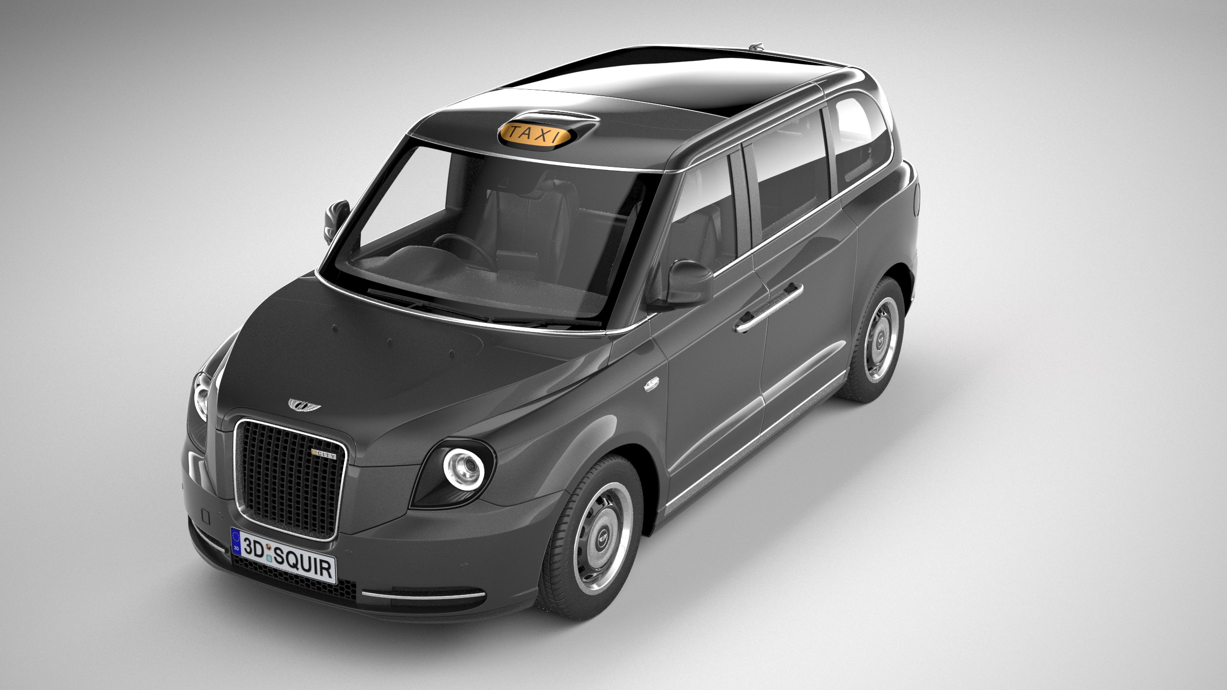 London Taxi Cab pasażer LEVC 2021 Model 3D - TurboSquid 1733679