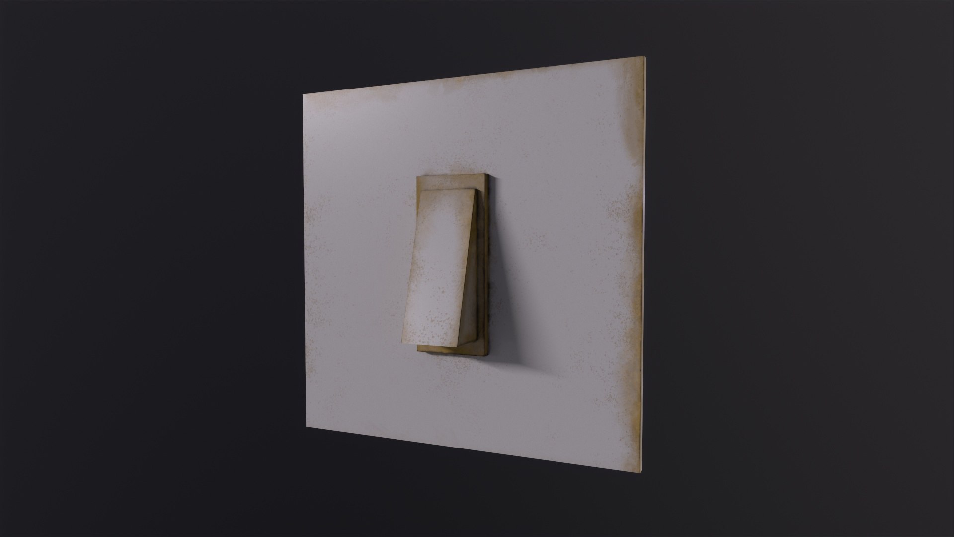 3D Old Light Switch Model - TurboSquid 2146587