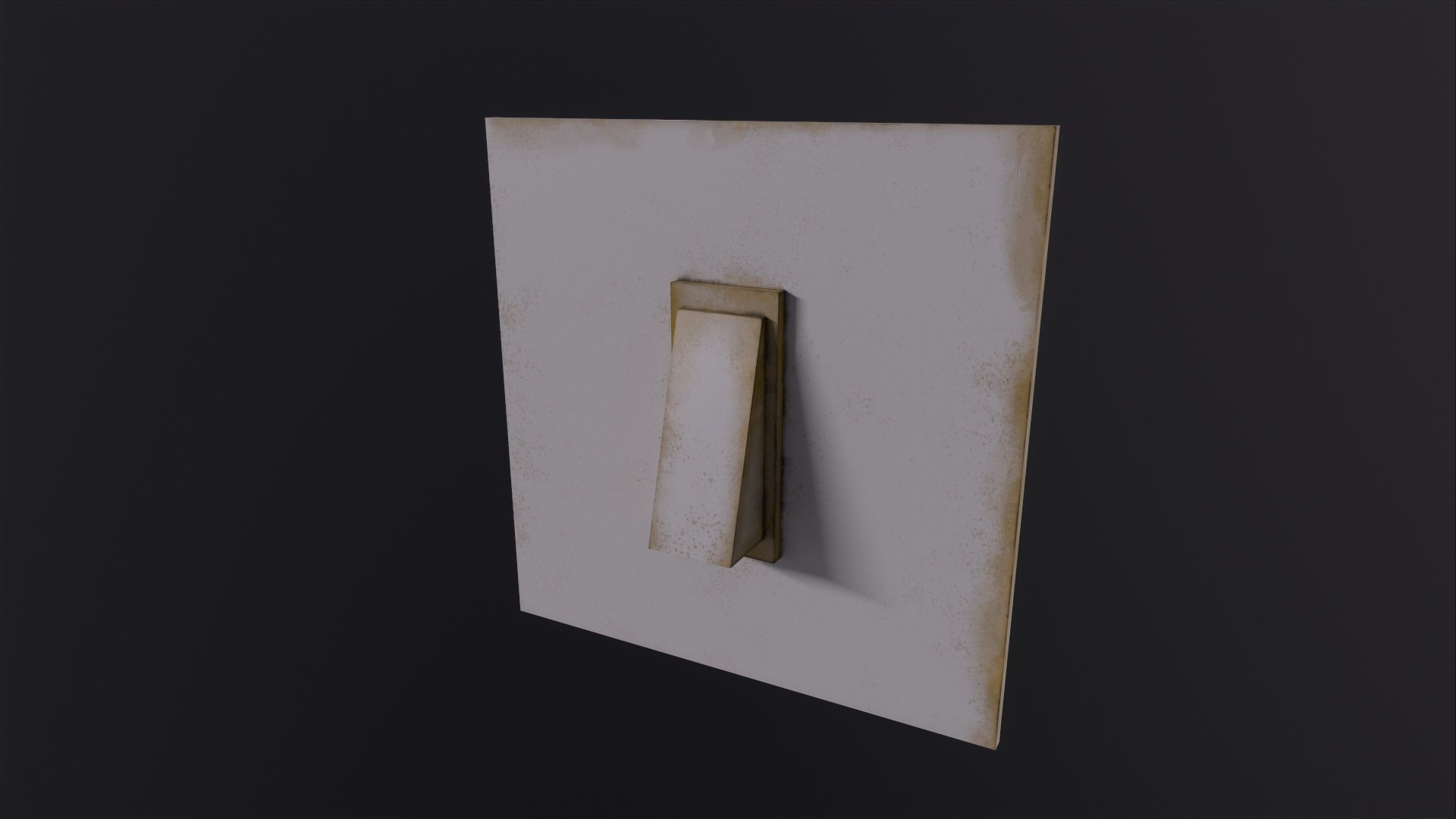 3D Old Light Switch Model - TurboSquid 2146587