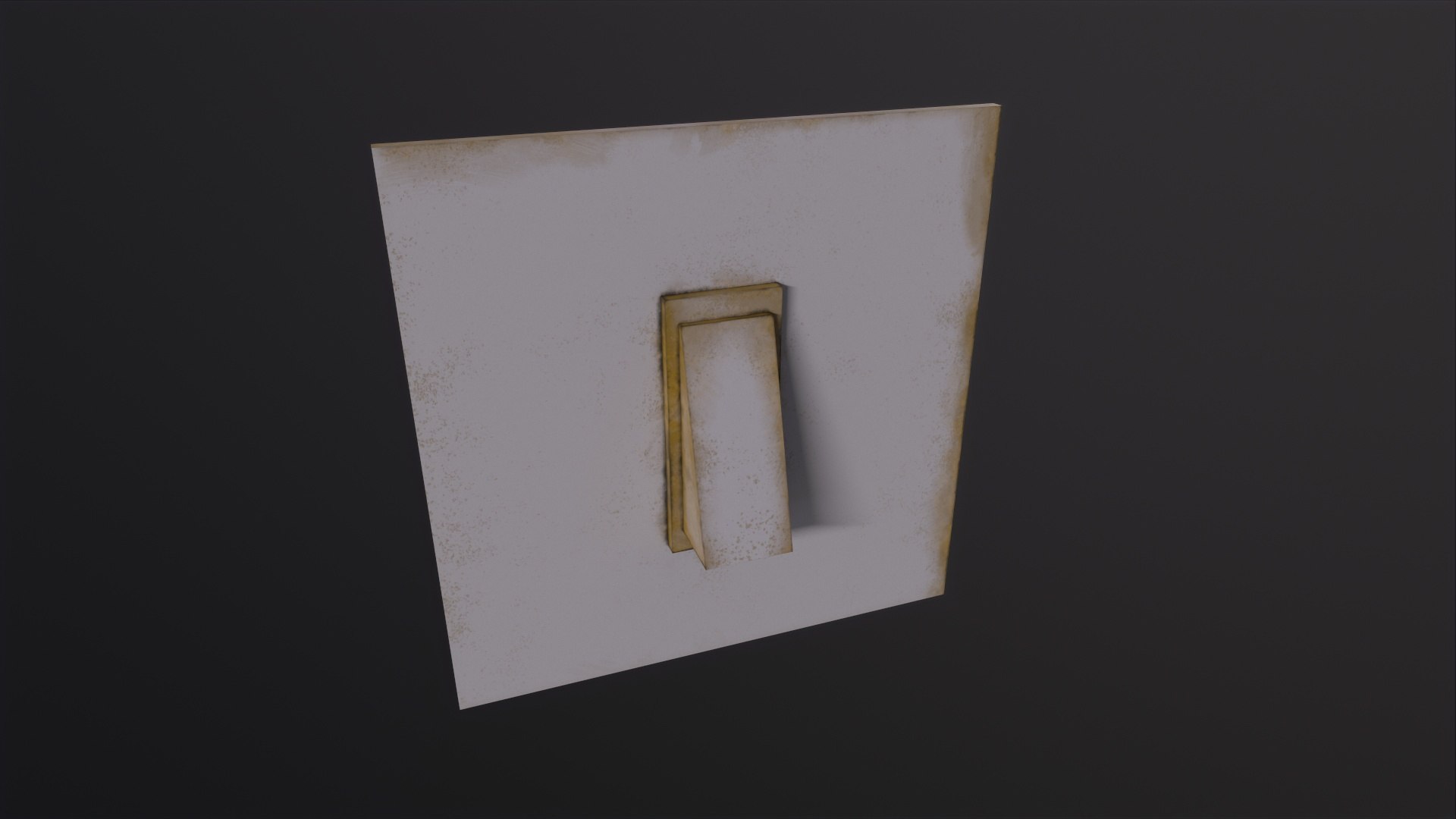 3D Old Light Switch Model - TurboSquid 2146587