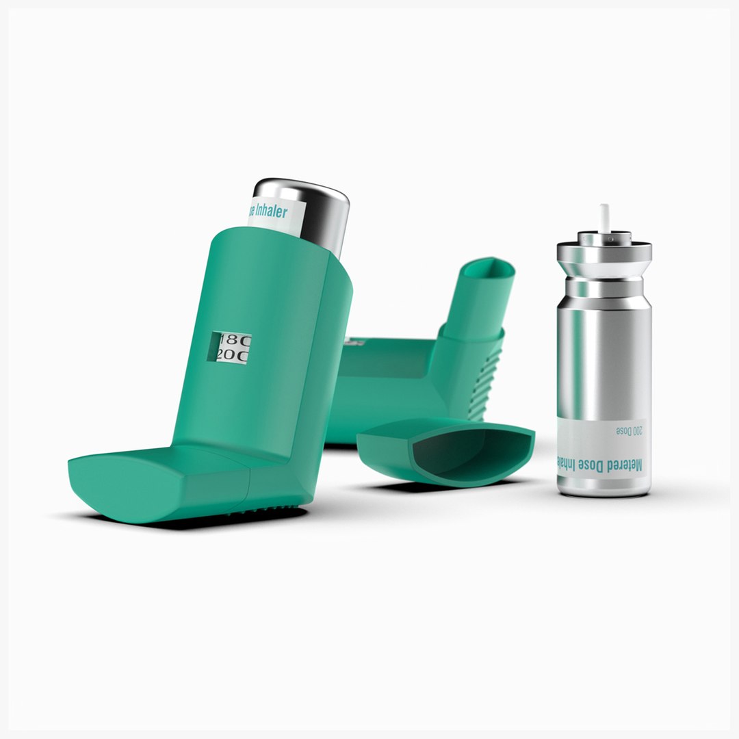 Inhaler 3D - TurboSquid 1838007
