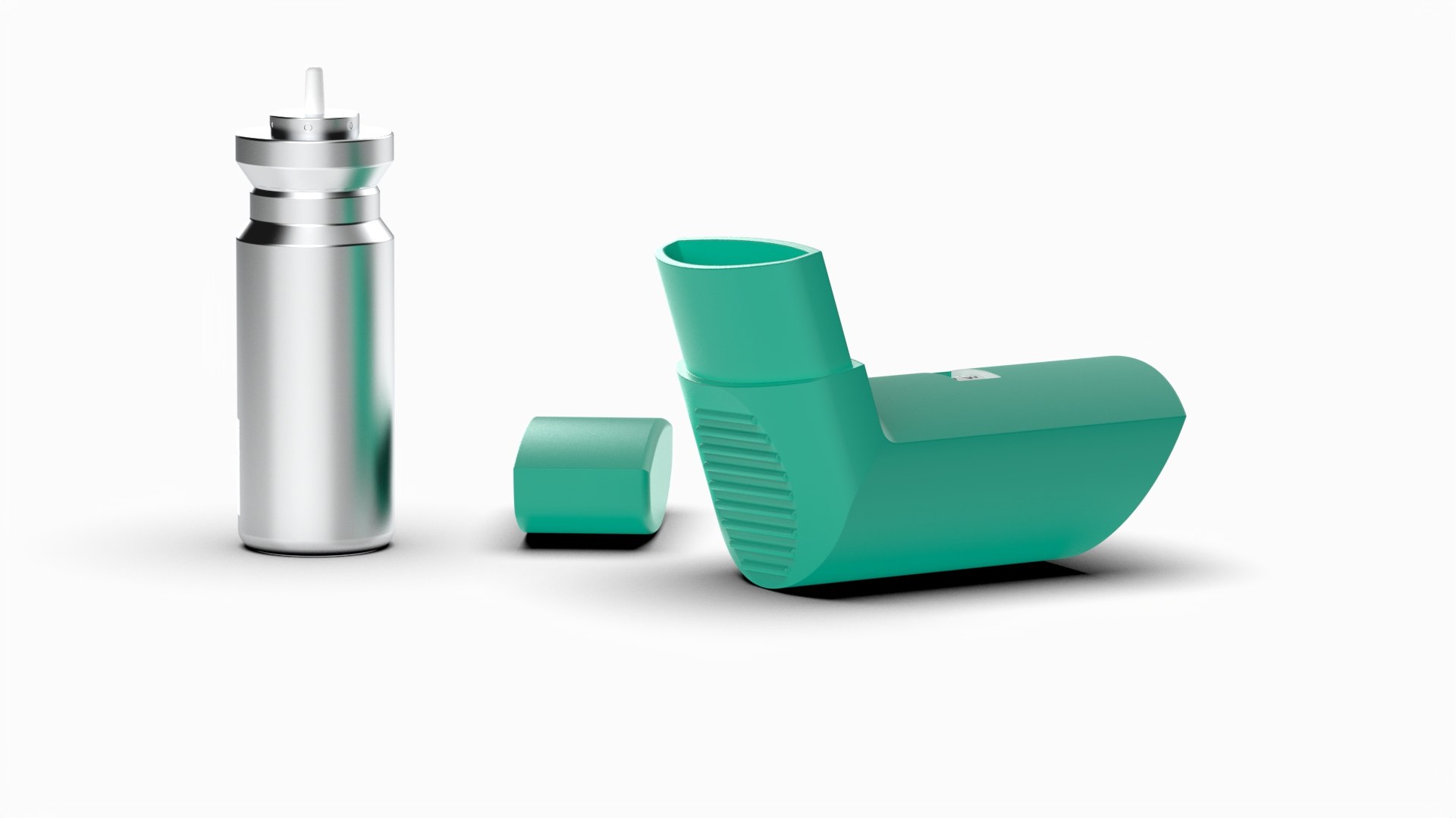 Inhaler 3D - TurboSquid 1838007
