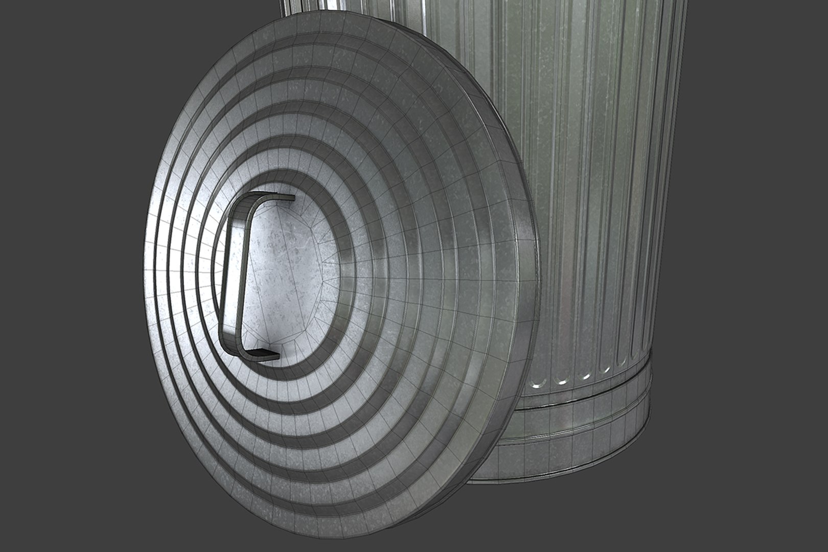 Metal Trash 3D Model - TurboSquid 1314762