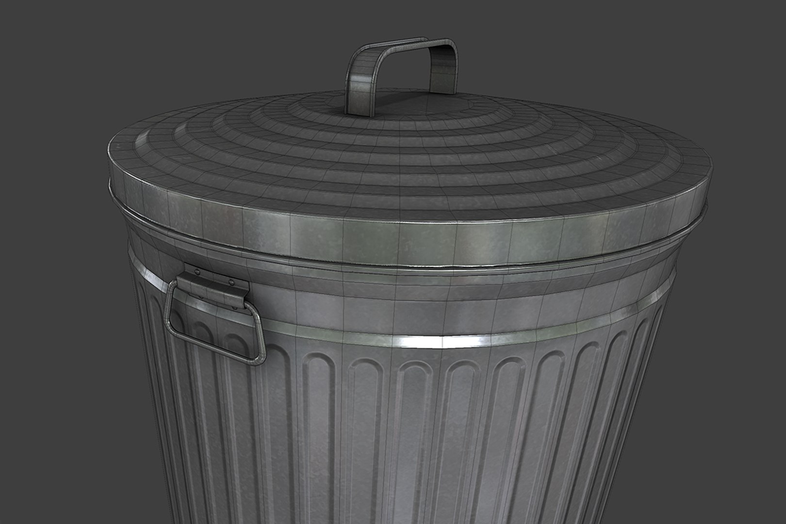 Metal Trash 3D Model - TurboSquid 1314762