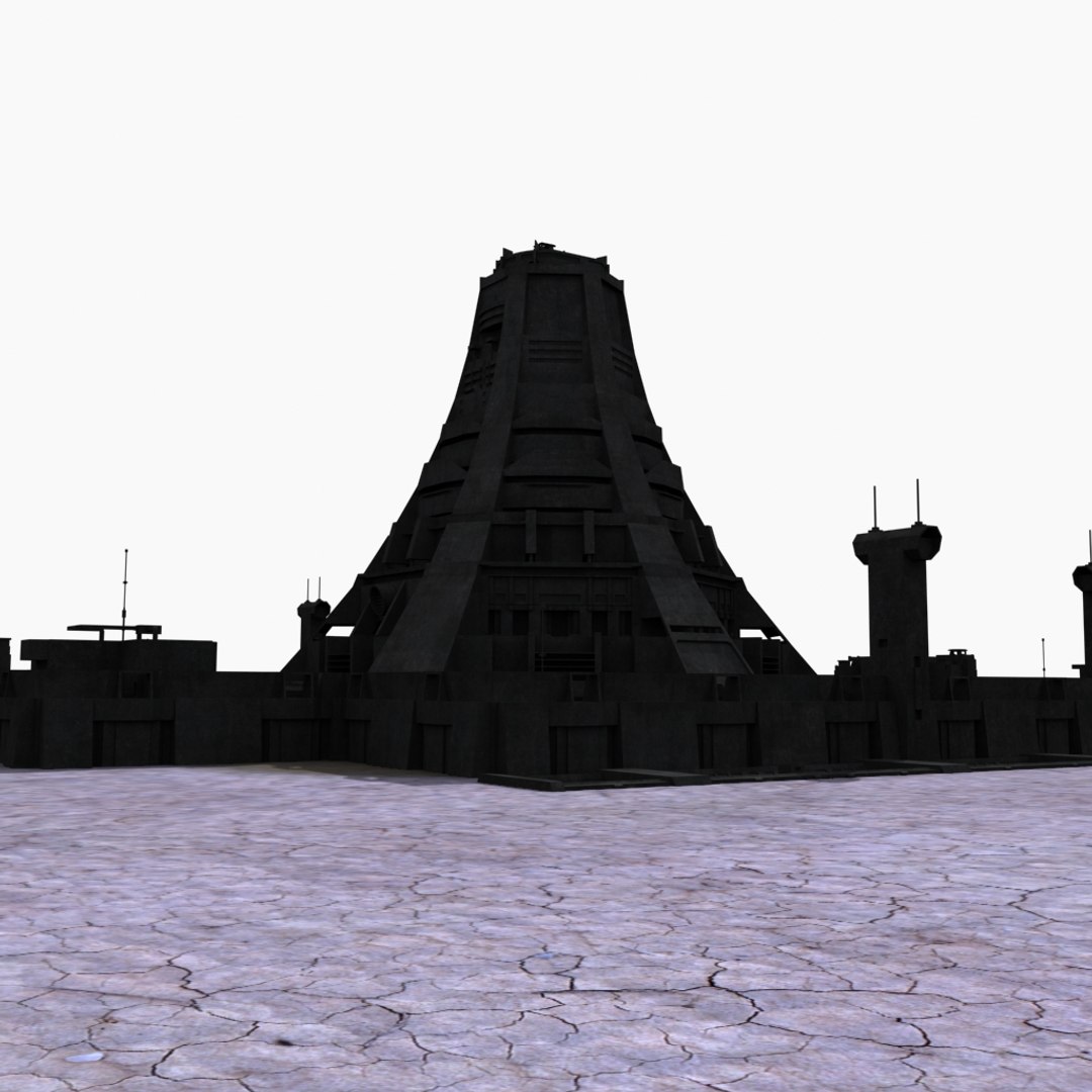 3ds Max Space Fortress