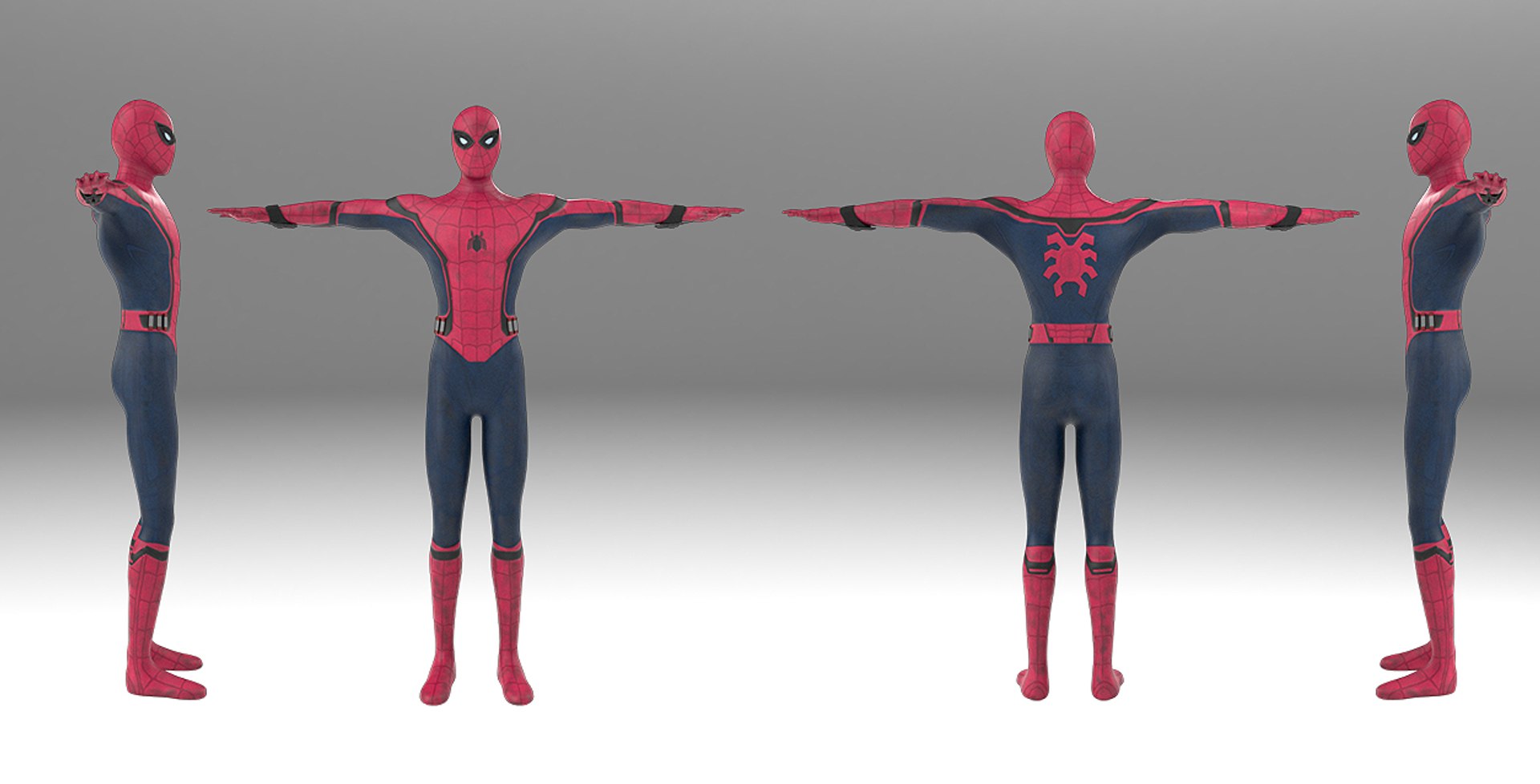 Spider-man Rigged 3D Model - TurboSquid 1203418