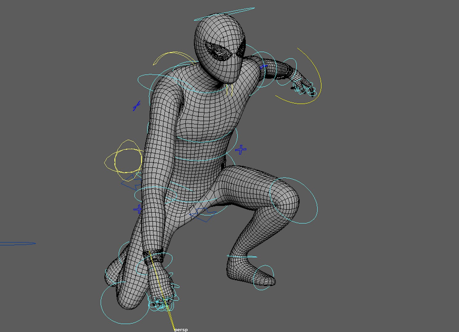 Spider-man Rigged 3D Model - TurboSquid 1203418