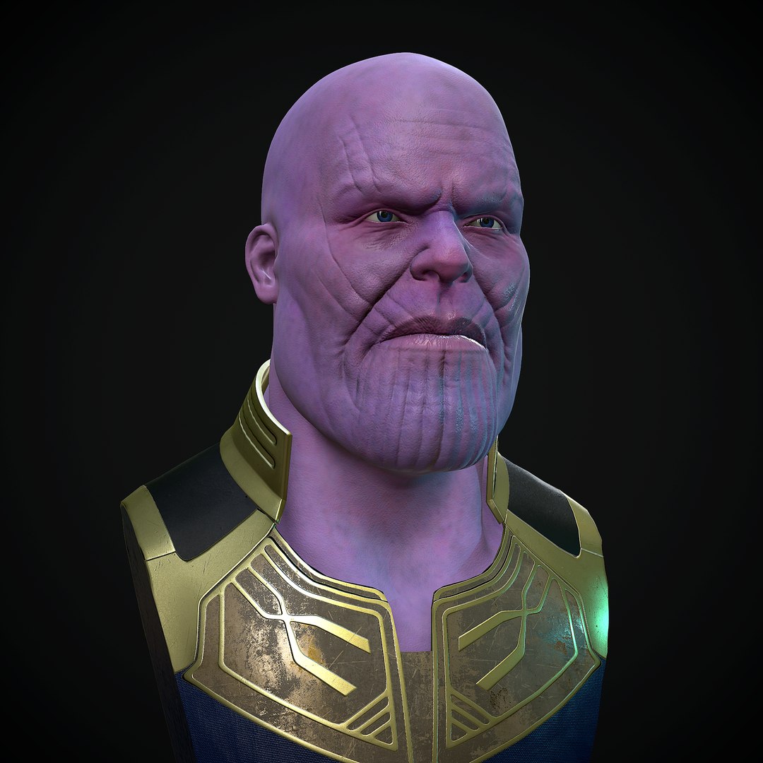3D Thanos - TurboSquid 1378679