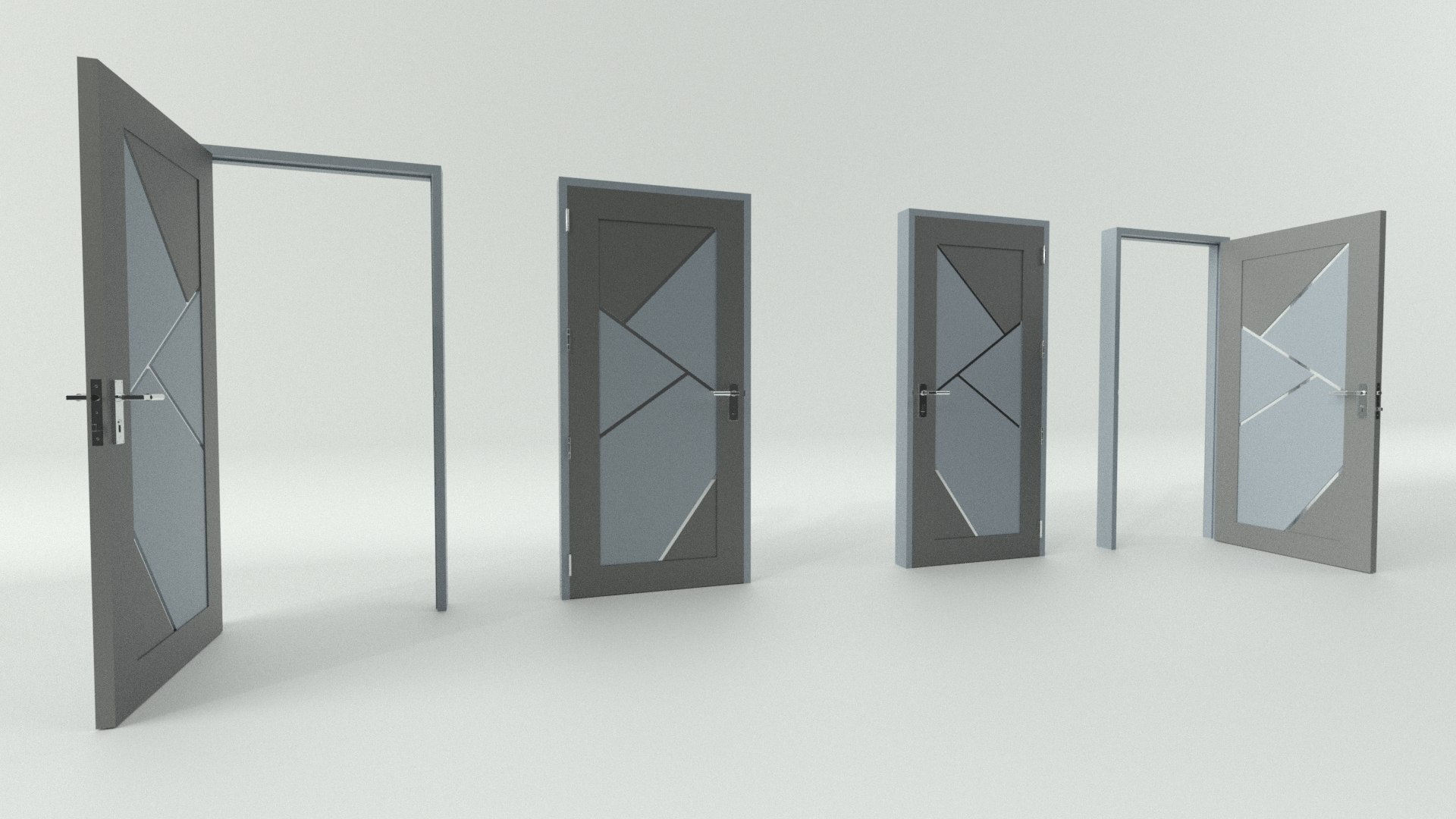 3D Door Sets 14 Model - TurboSquid 2346531