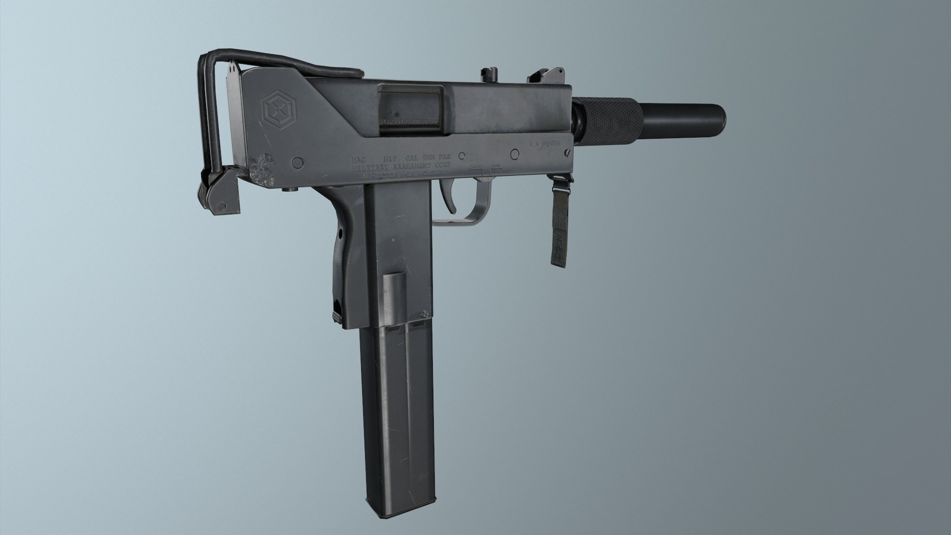 Mac-10 Model - TurboSquid 2020440
