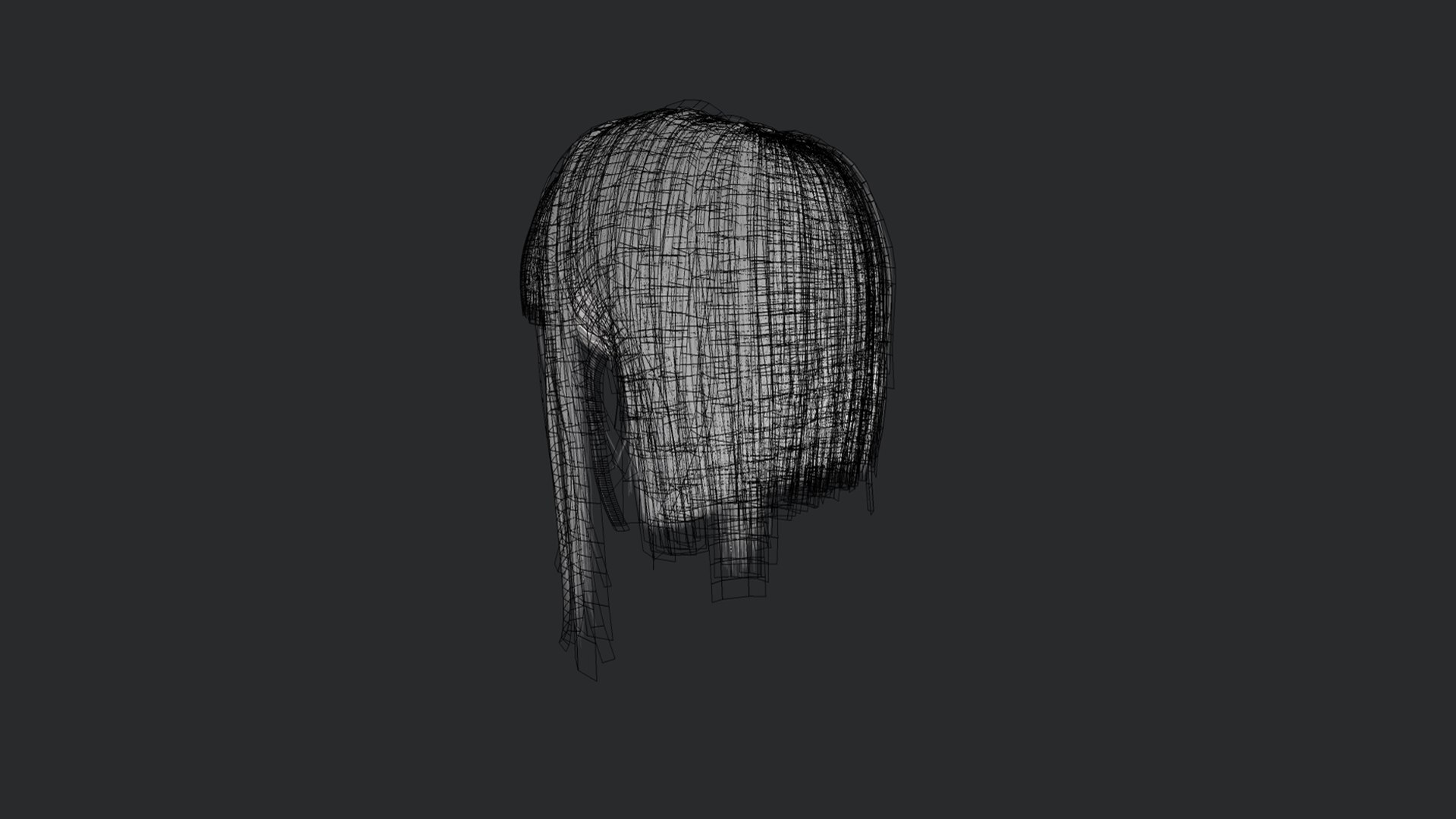 3D Game Real-Time Kare Hairstyle UE5 - TurboSquid 2240146