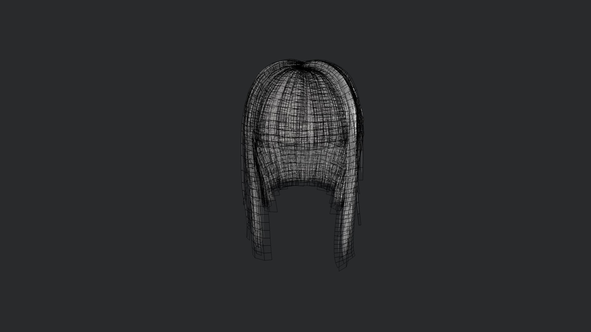 3D Game Real-Time Kare Hairstyle UE5 - TurboSquid 2240146