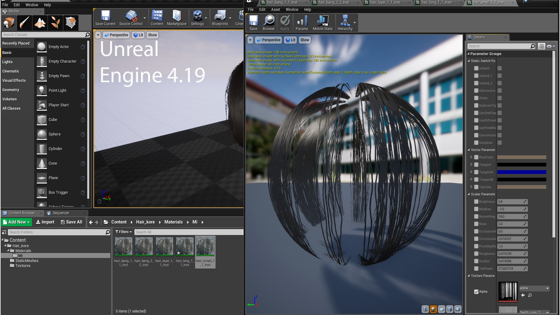 3D Game Real-Time Kare Hairstyle UE5 - TurboSquid 2240146