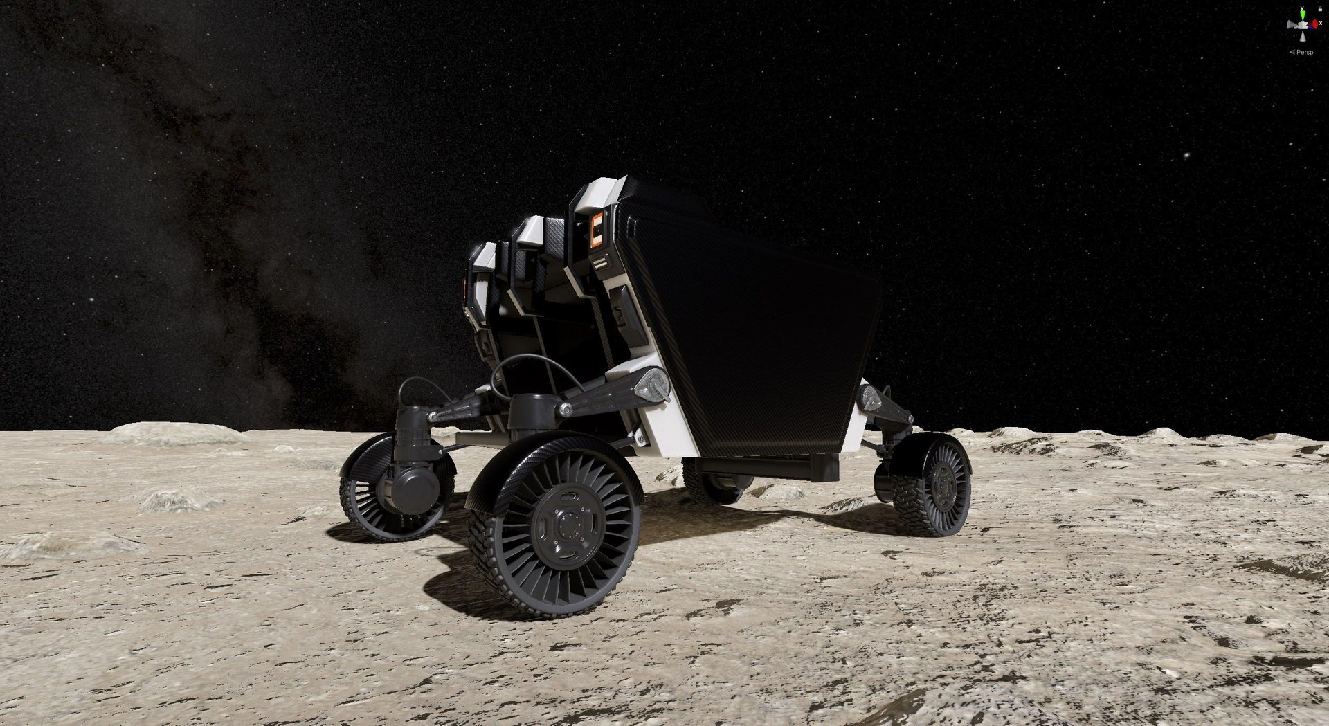 FLEX Moon Rover PBR 3D - TurboSquid 2062496
