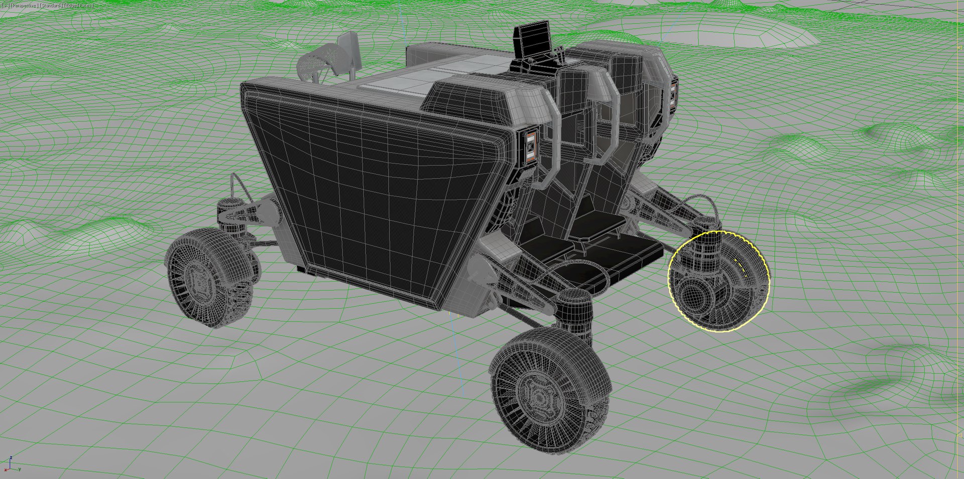 FLEX Moon Rover PBR 3D - TurboSquid 2062496