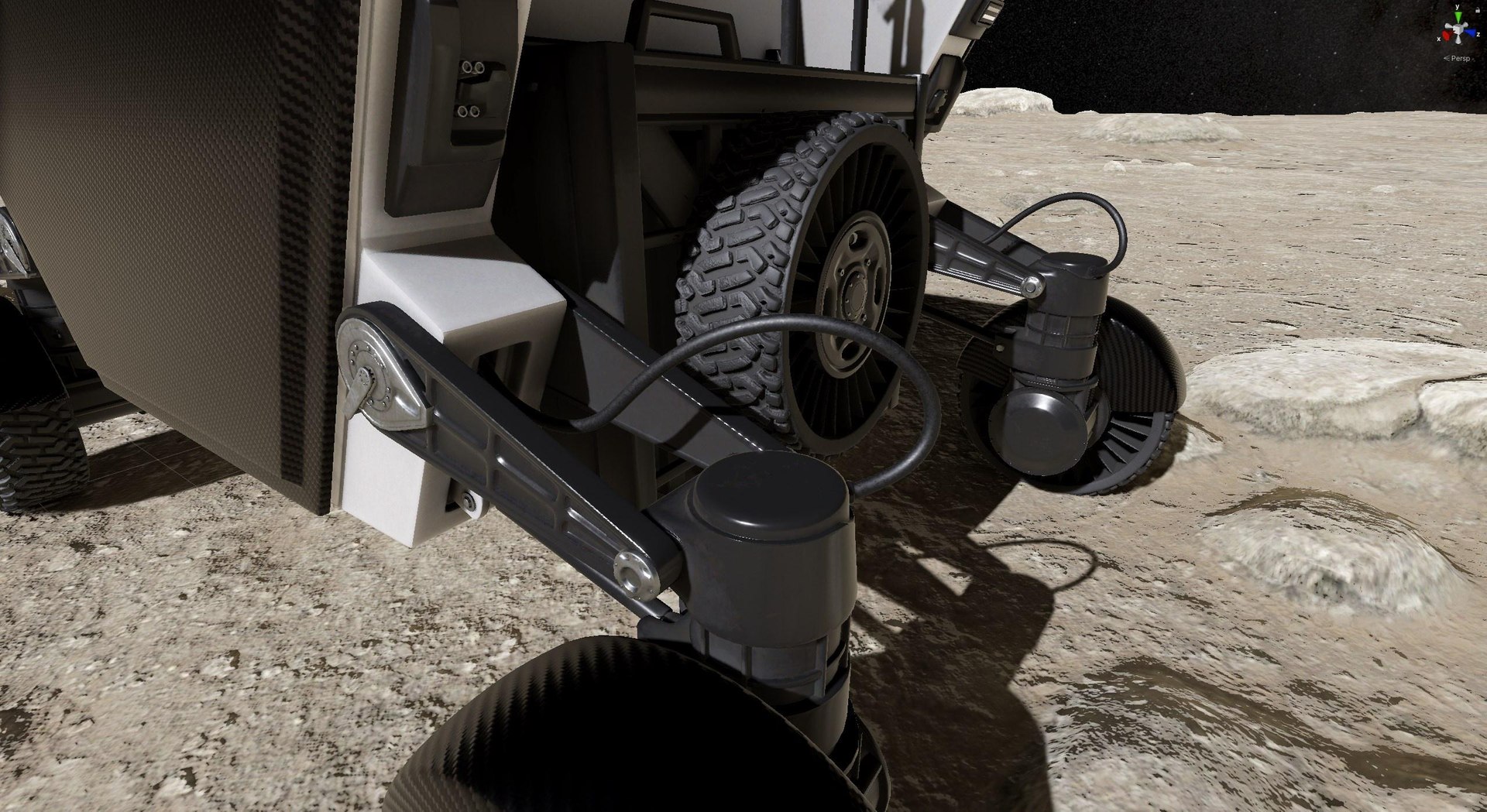FLEX Moon Rover PBR 3D - TurboSquid 2062496