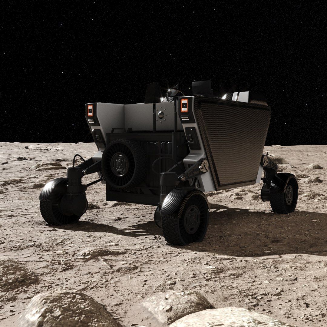 FLEX Moon Rover PBR 3D - TurboSquid 2062496