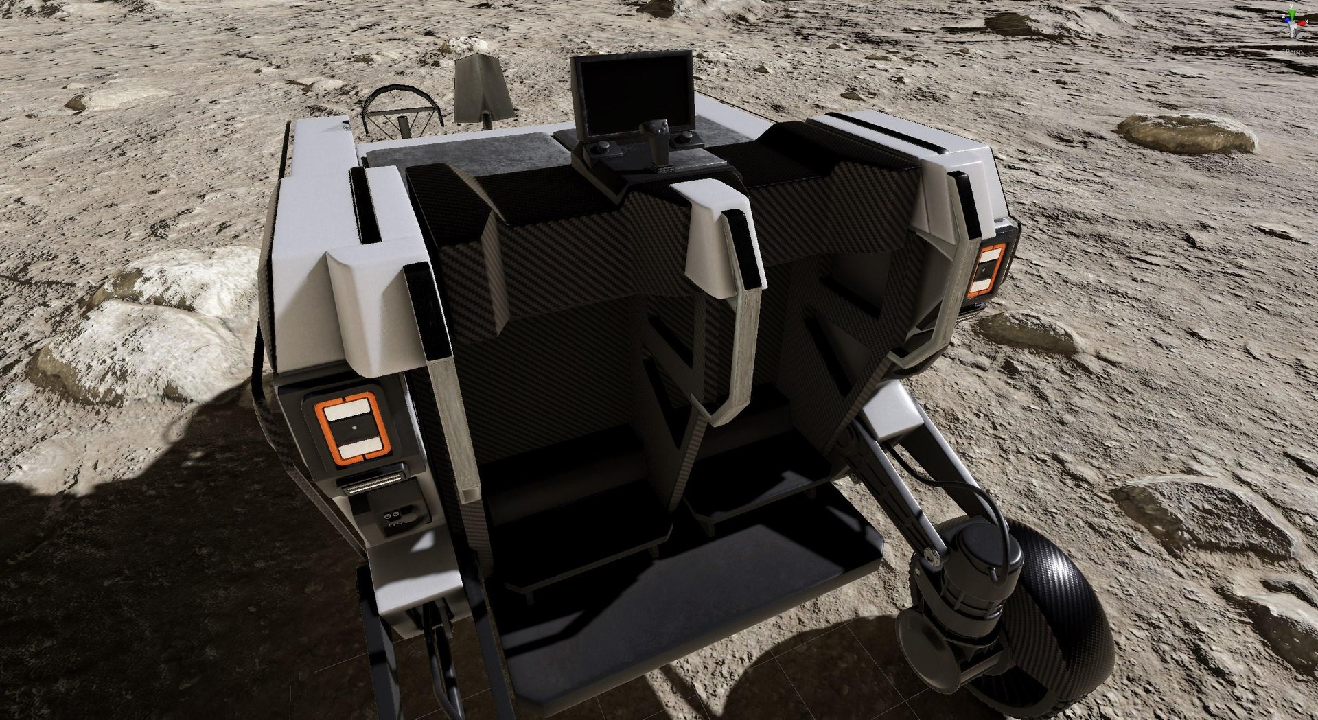 FLEX Moon Rover PBR 3D - TurboSquid 2062496