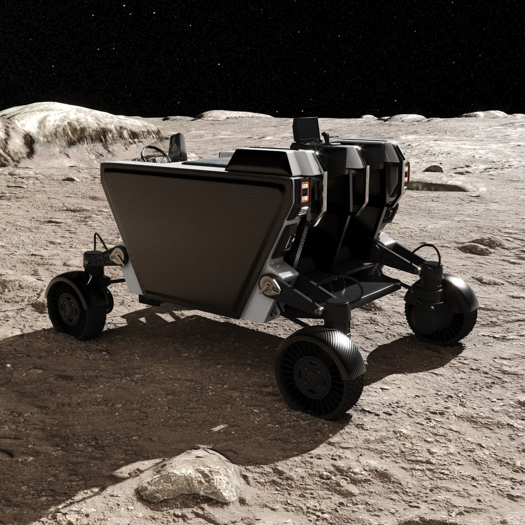 FLEX Moon Rover PBR 3D - TurboSquid 2062496