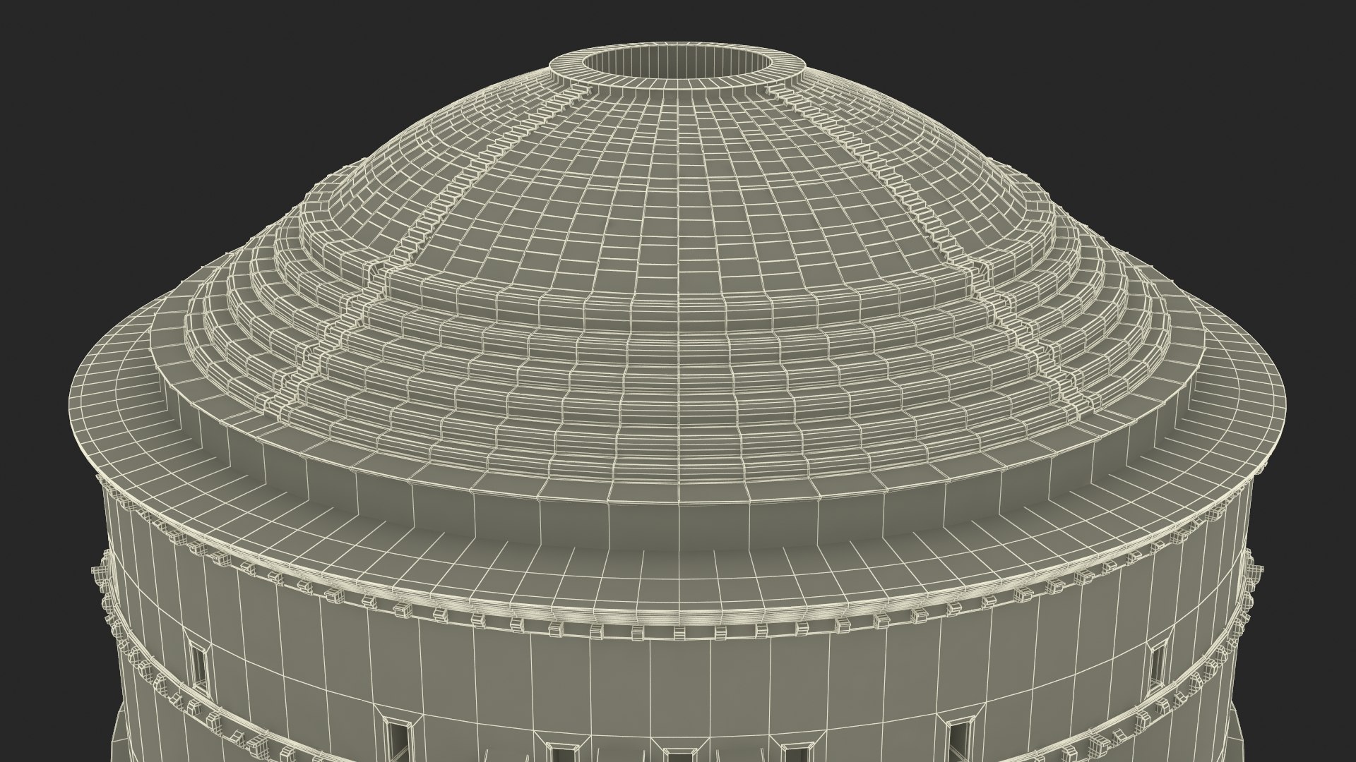 Ancient Roman Pantheon Building 3D Model - TurboSquid 2319020